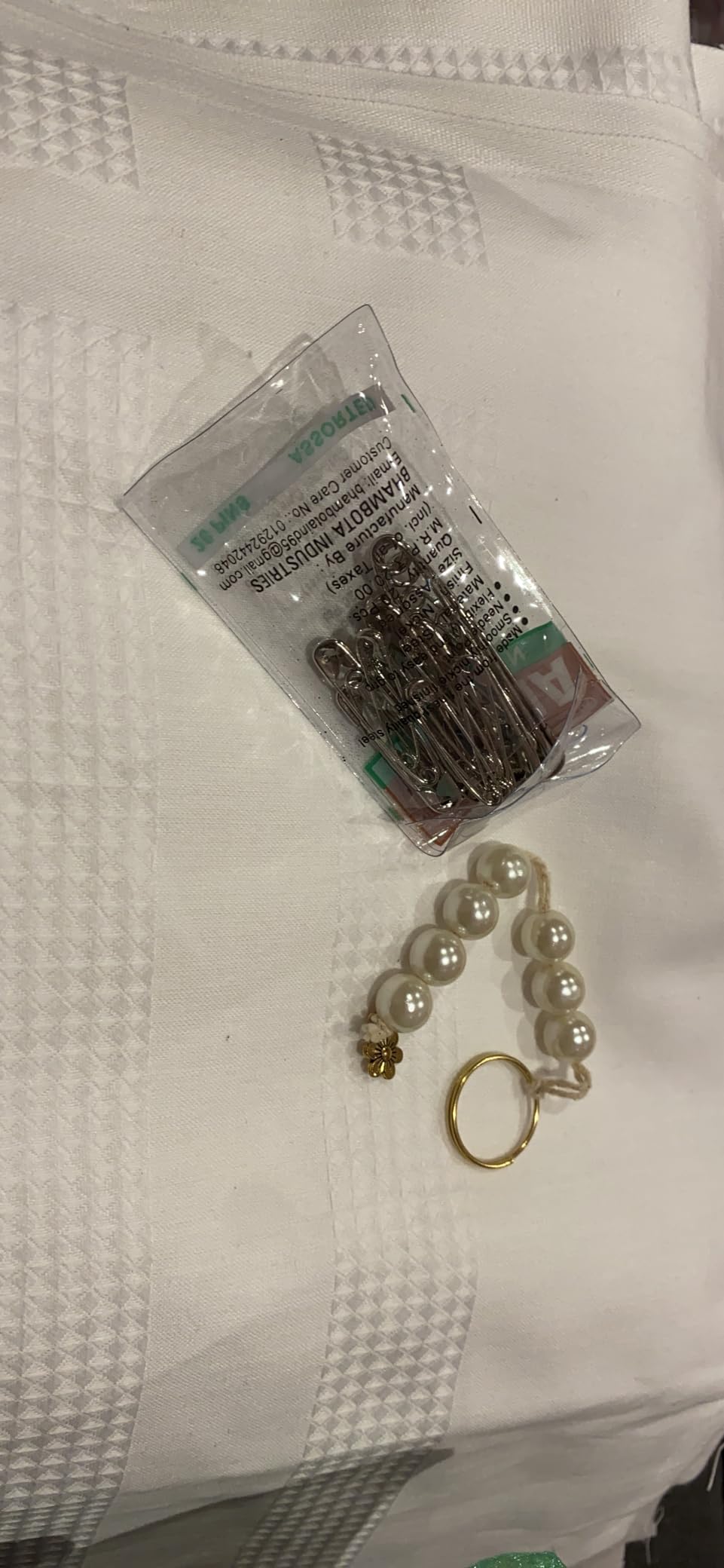 Ihram Ahram Ehram for Hajj Umrah 1 Top 1 Bottom with Ahram Belt White ...