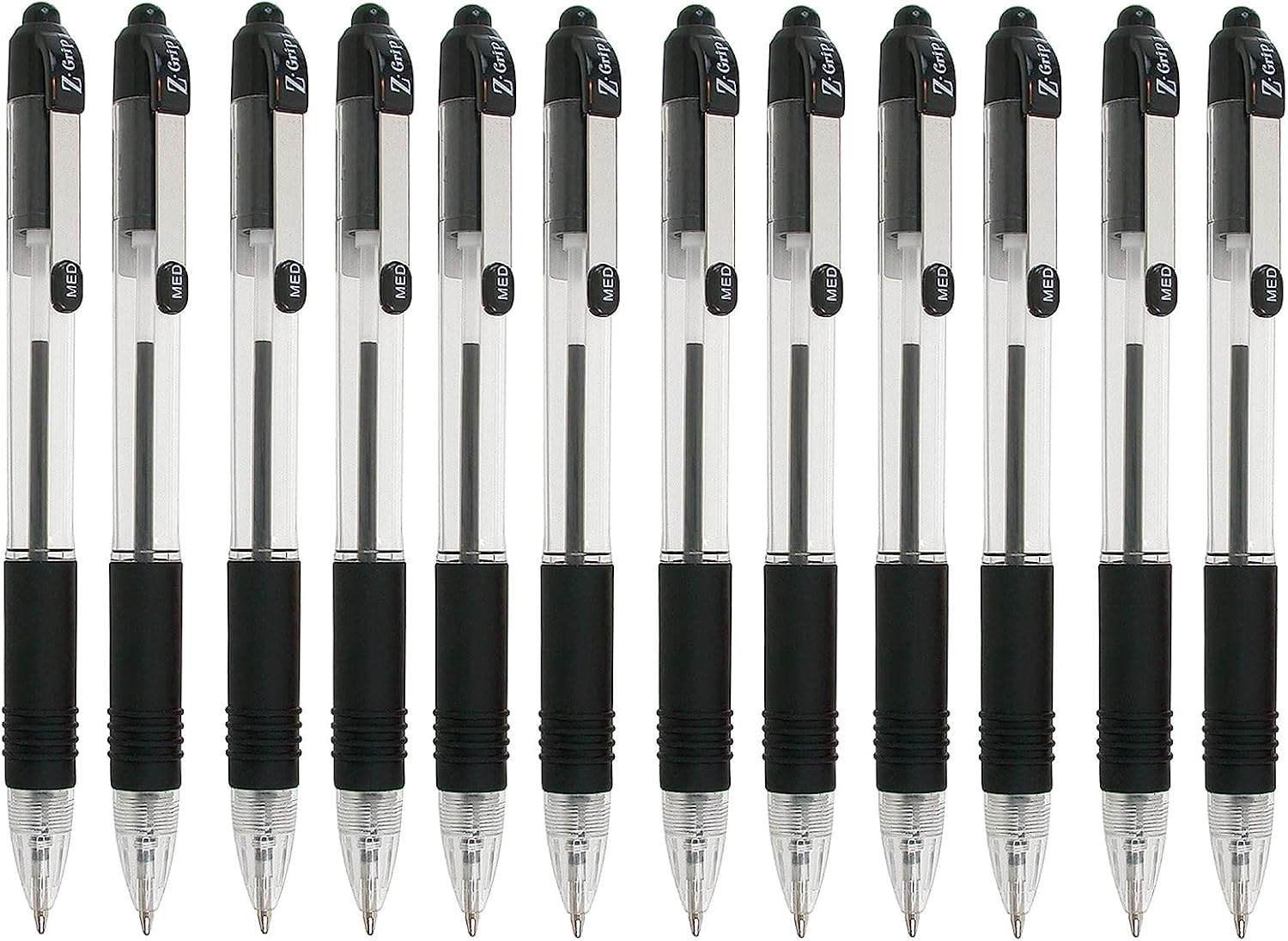 Amazon.com : Zebra Pen Z-Grip Retractable Ballpoint Pen, Medium Point ...