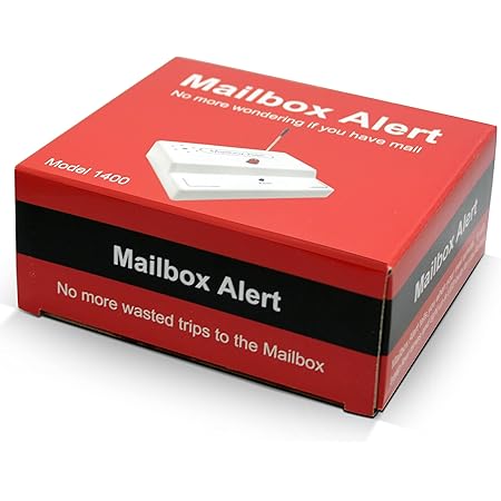 Amazon.com: Mailbox Alert with Text Message and Email Notifications ...