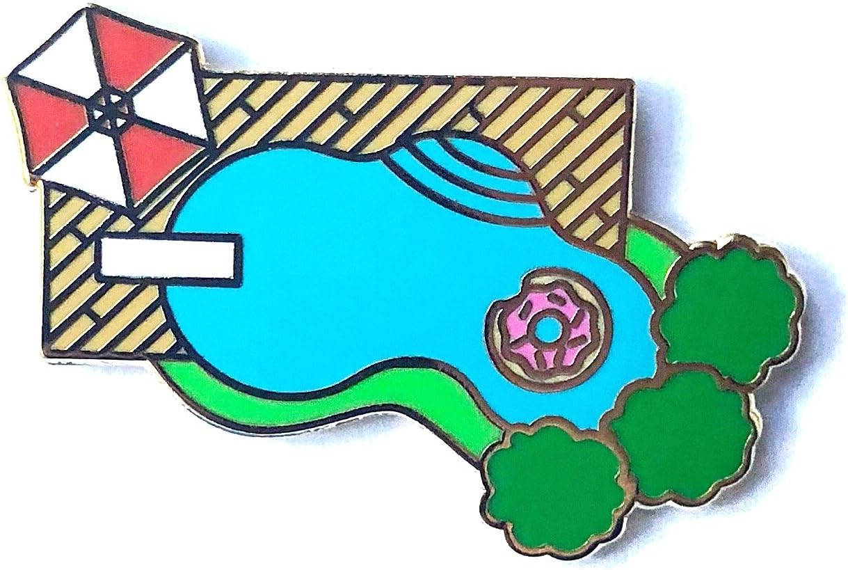 Amazon.com: Swimming Pool Enamel pin : Everything Else