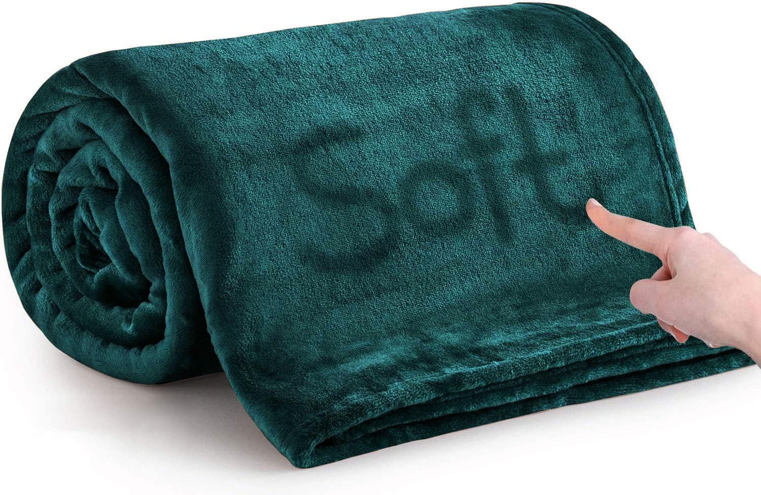 Amazon.com: MOONLIGHT20015 Silk Touch Warm Fleece Throw Blankets - 400 ...