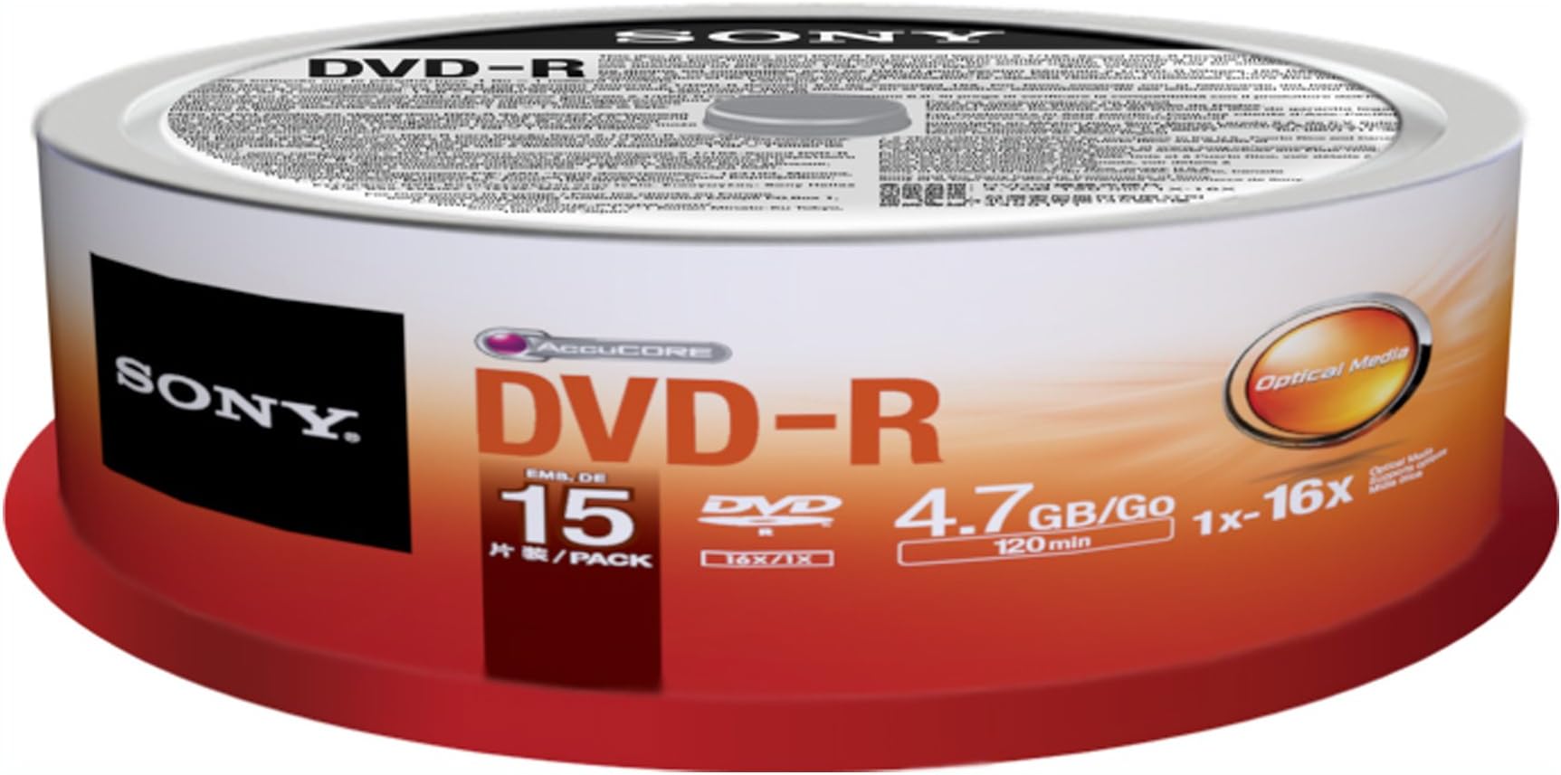 Amazon.com: Sony DVD-R (15 pk Spindle) : Electronics