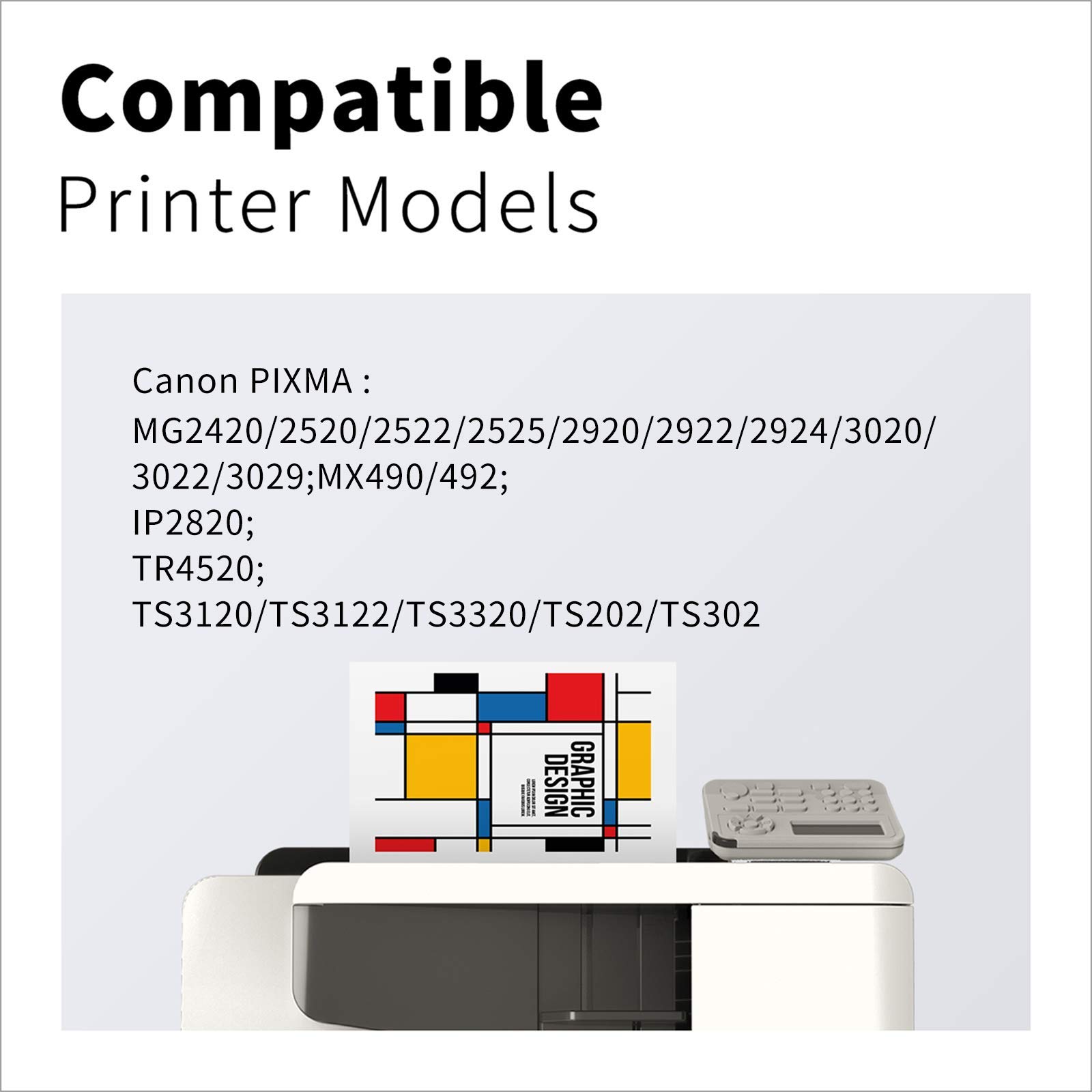 245XL 246XL LemeroUexpect Remanufactured Ink Cartridge Replacement for ...