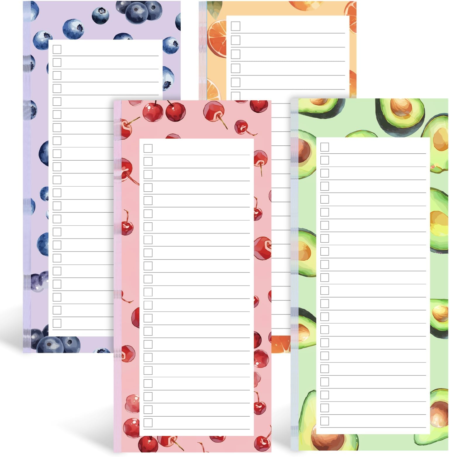 Amazon.com : HEYPLACE 4PCS Magnetic Notepads for Refrigerator, Notepads ...