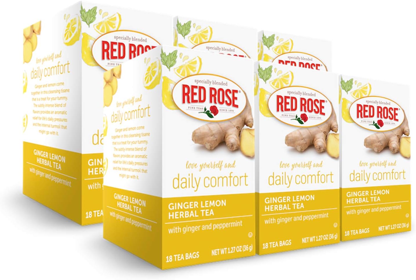 Amazon.com : Red Rose Orange Pekoe Tea Bags 72ct, (Imported from Canada ...