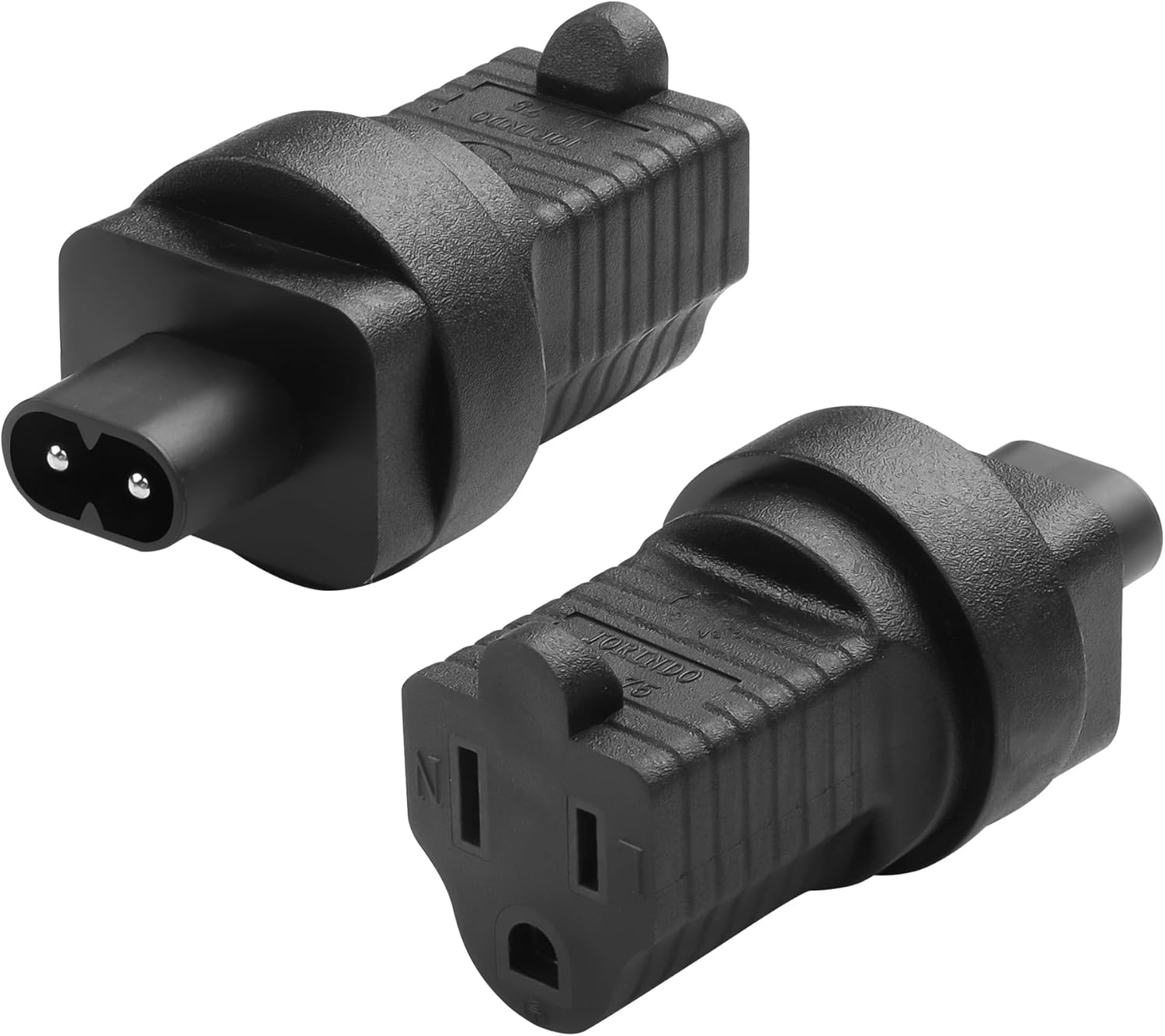 Amazon.com: JSADZKJ IEC 320 C8 to Nema 5-15R Power Adapter Figure 8 ...