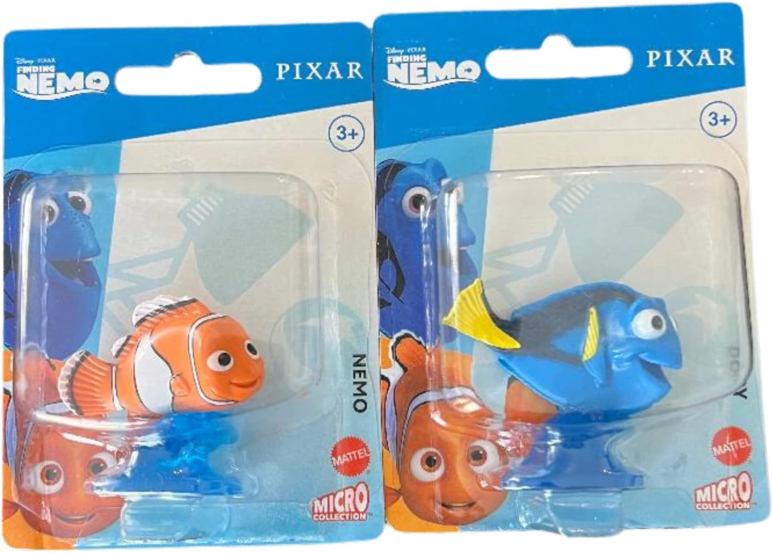 Amazon.com: Disney Pixar Finding Nemo Mini Figures Cake Toppers Set of ...