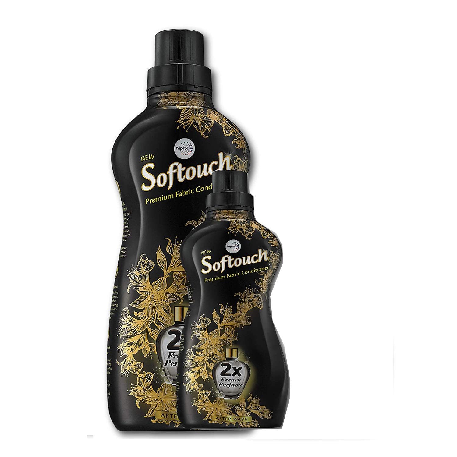 Wipro Softouch fabric conditioner Combo Pack 800 ml+ 200 ml, Assorted ...