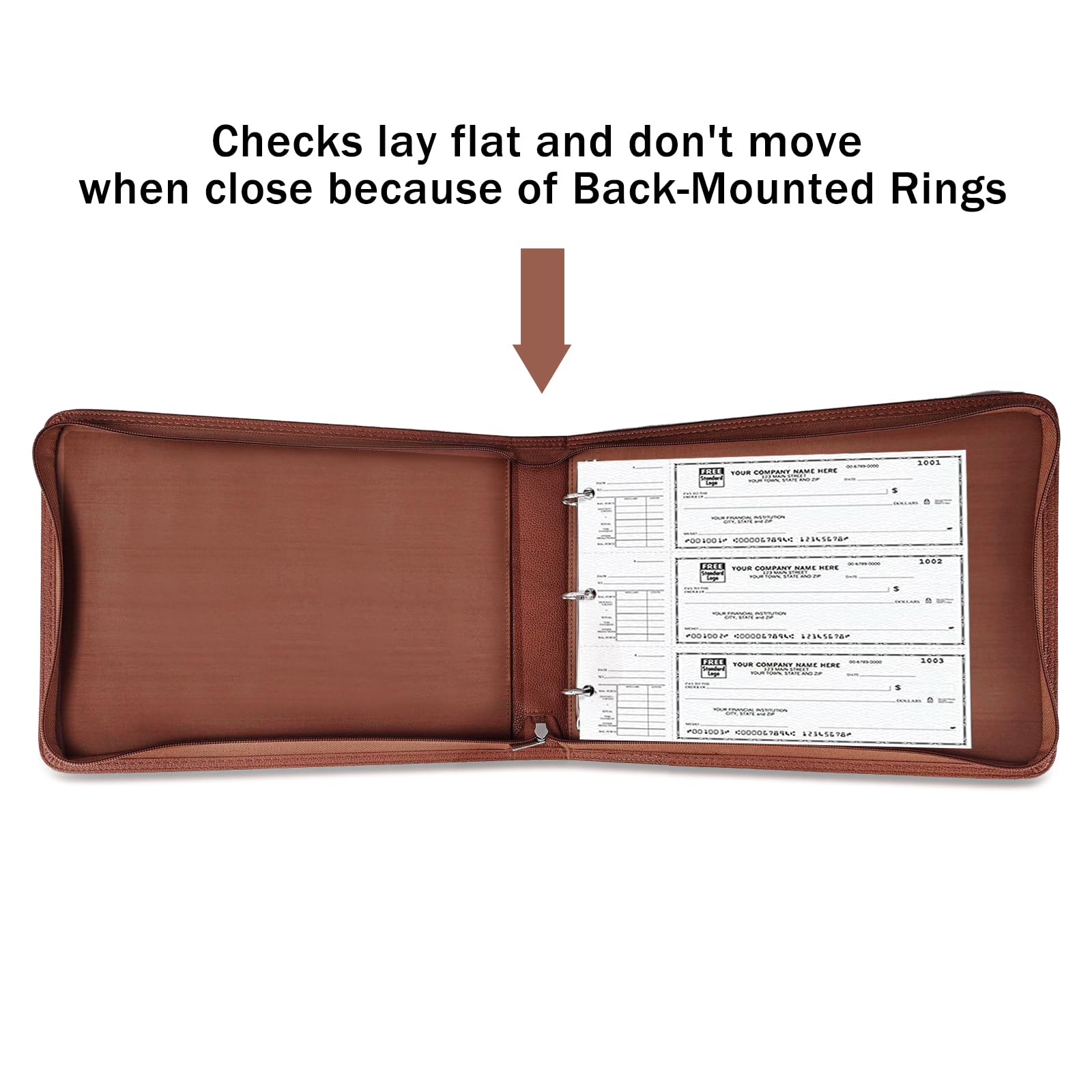Business Check Stub Holder