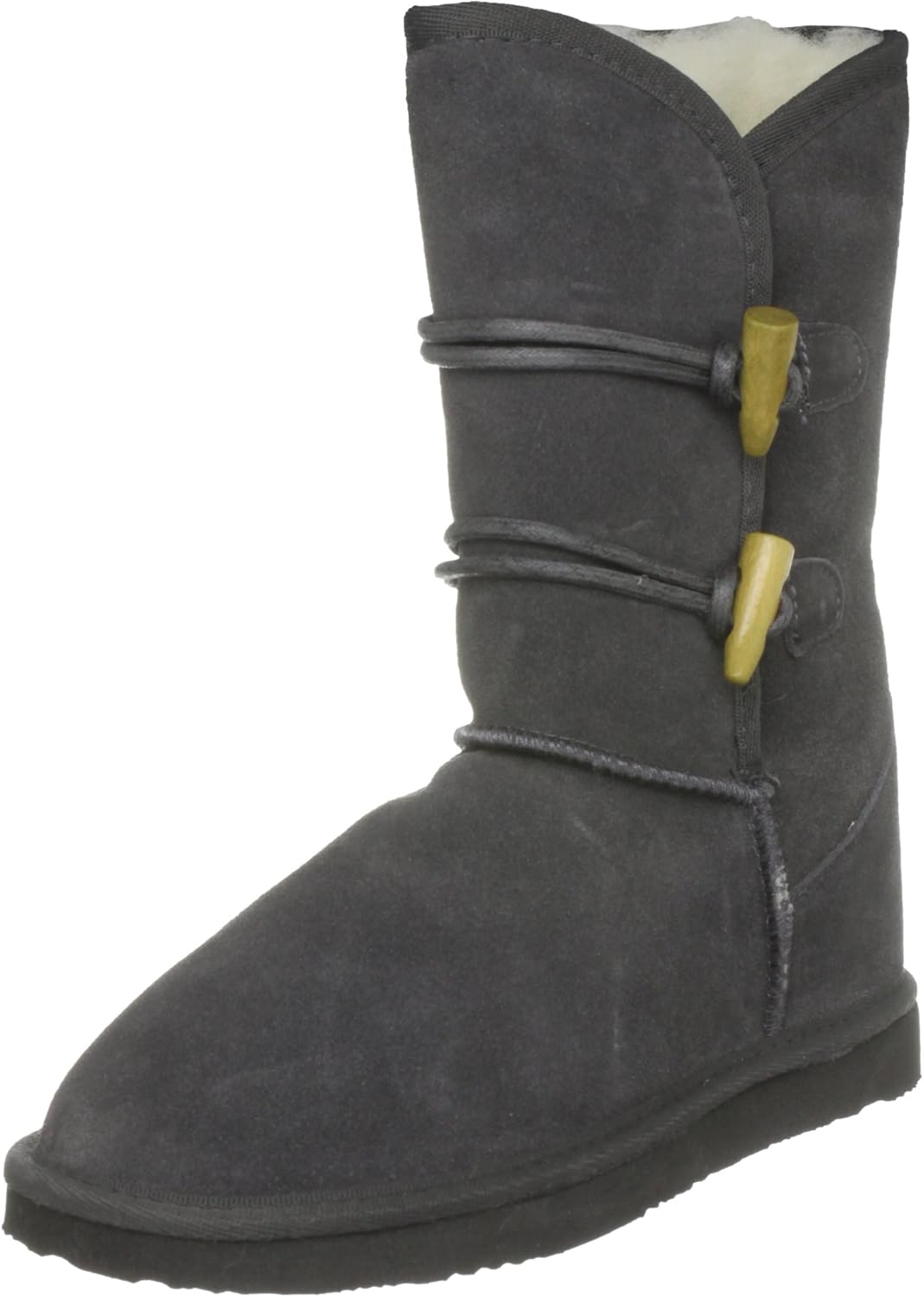 UKALA Women's Taj Lo Charcoal Mid Calf Boots Ukw80013 6 UK: Amazon.co ...