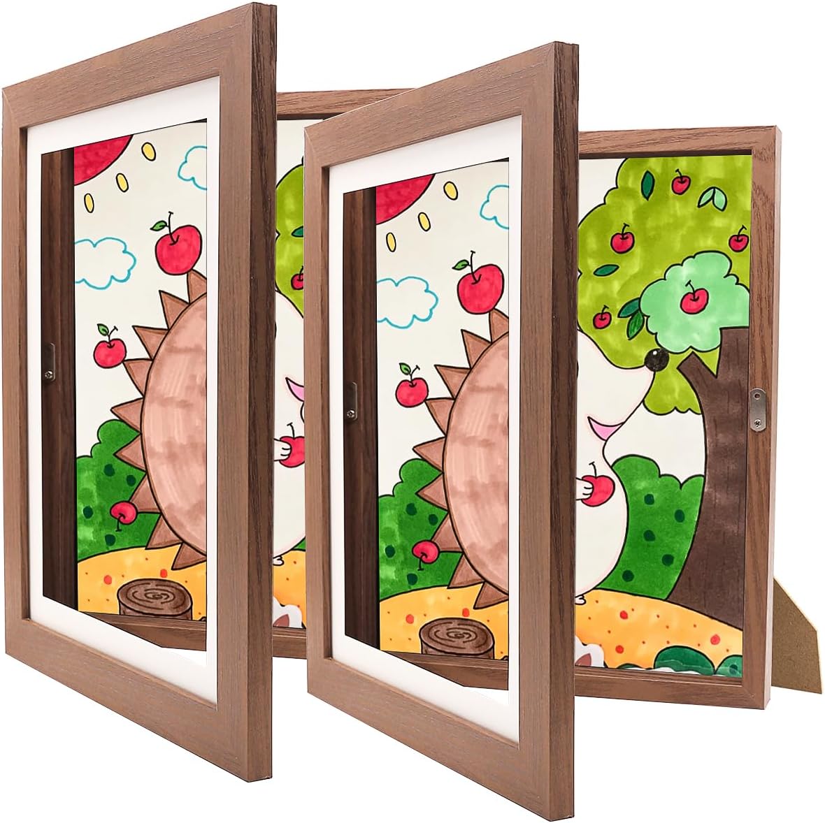 Amazon.com: MZY LLC Kids Artwork Frames Changeable 2 Pack, 8.5 x 11 ...