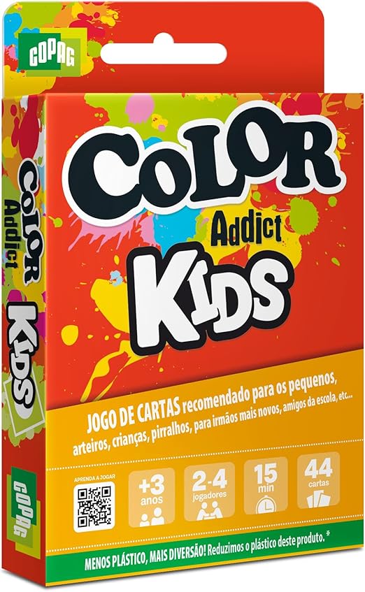 Jogo Color Addict Kids Cartucho, Cor: Estampado - Copag : REVAL: Amazon ...