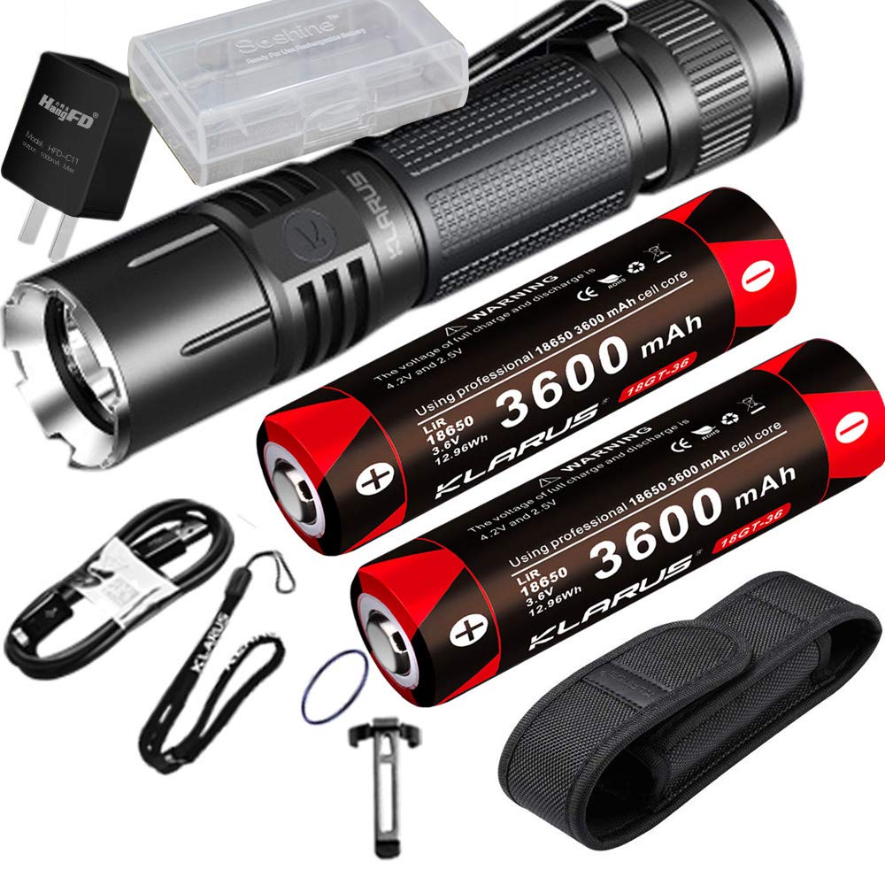 Buy Klarus 360X1 1800 Lumens CREE XHP35 HD E4 LED 360 Degree Omni ...
