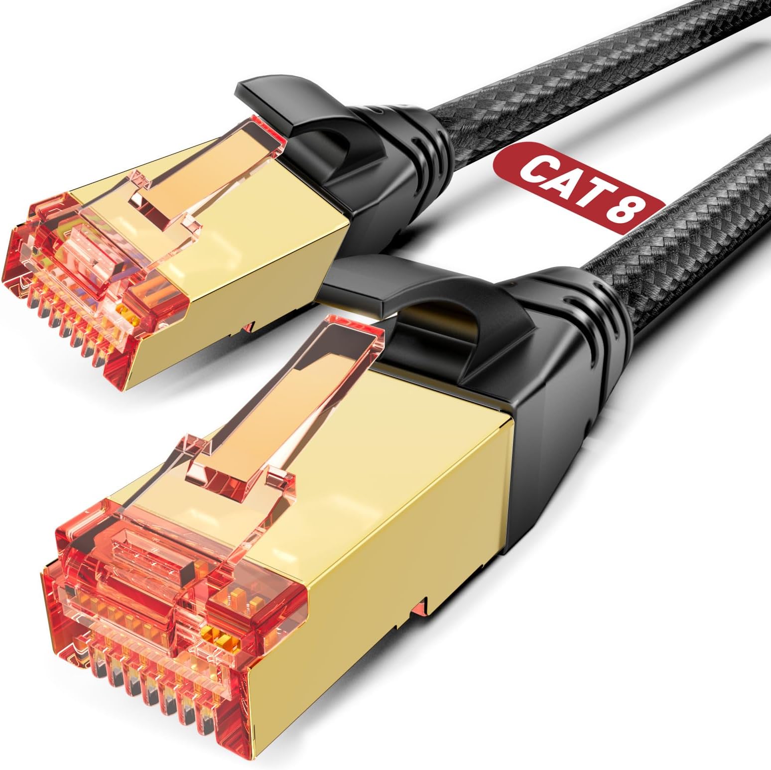 Amazon.com: GE RG6 Coaxial Cable, 6 ft. F-Type Connectors, Quad ...