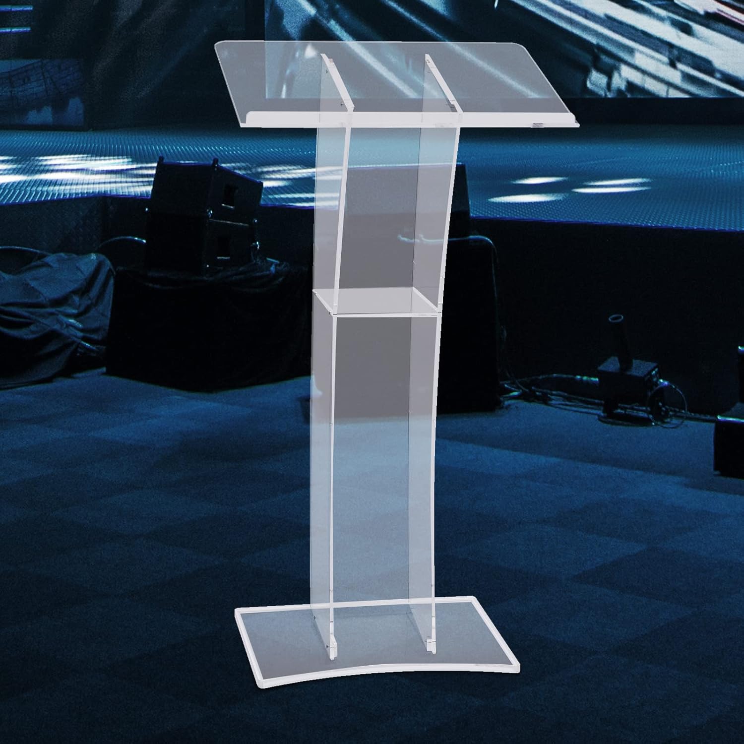 Acrylic Podium Stand, 1.15M45In H Clear Podium Philippines | Ubuy