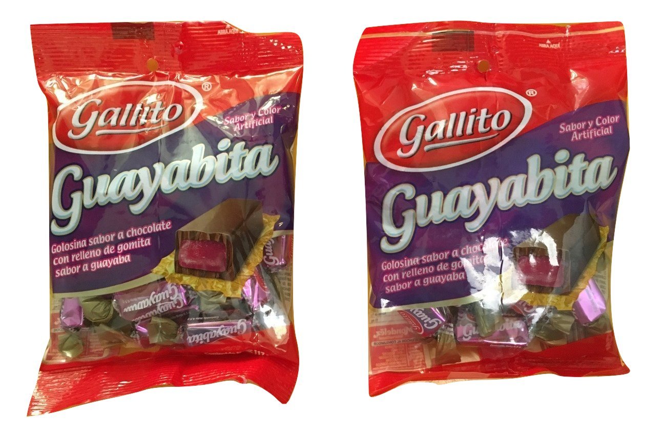 Amazon.com: confites guayabita Gallito Candy 4,1 onzas, 117 g. – Pack ...