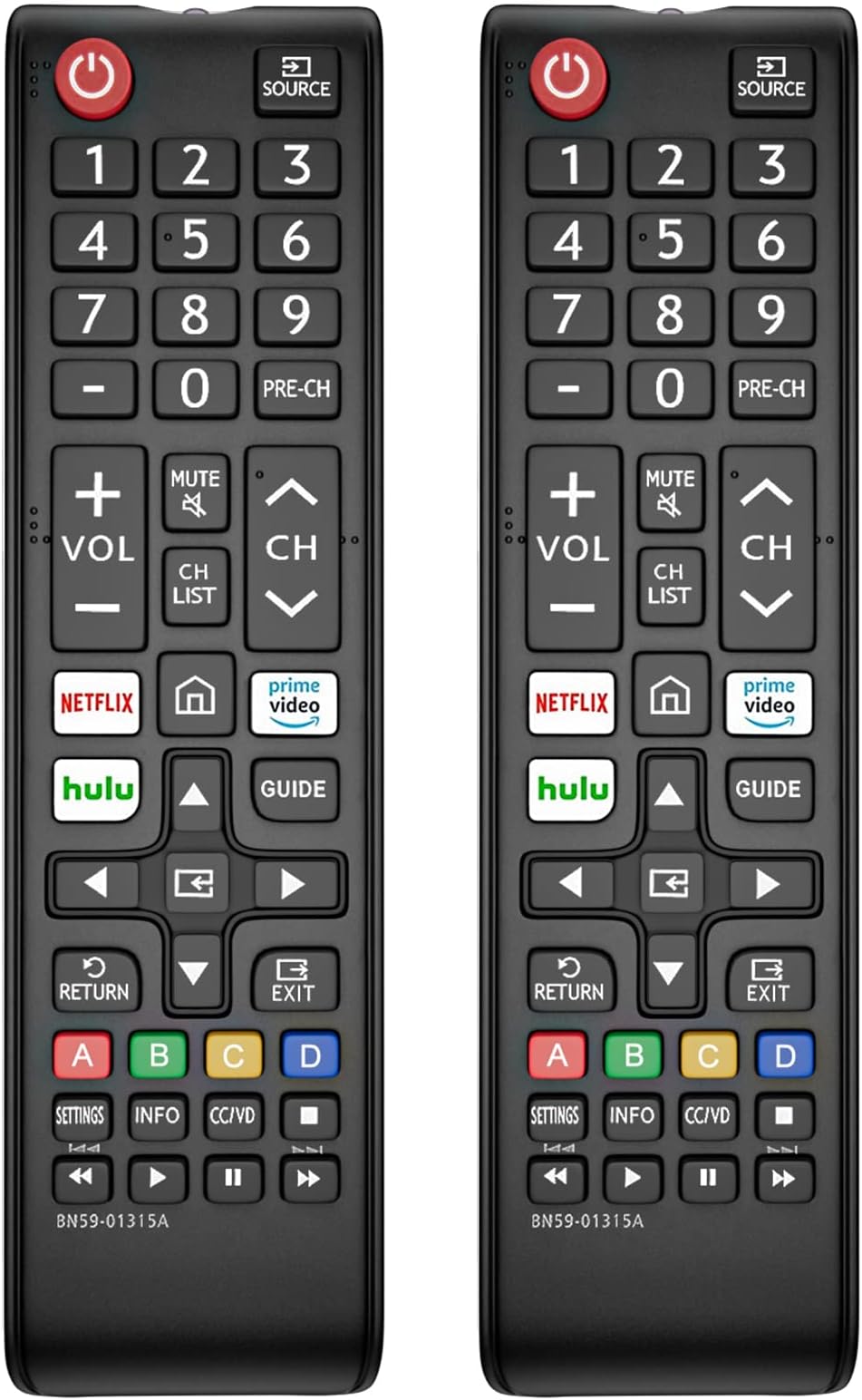 Amazon.com: EPTISON [Pack of 2] New Universal Remote for All Samsung TV ...