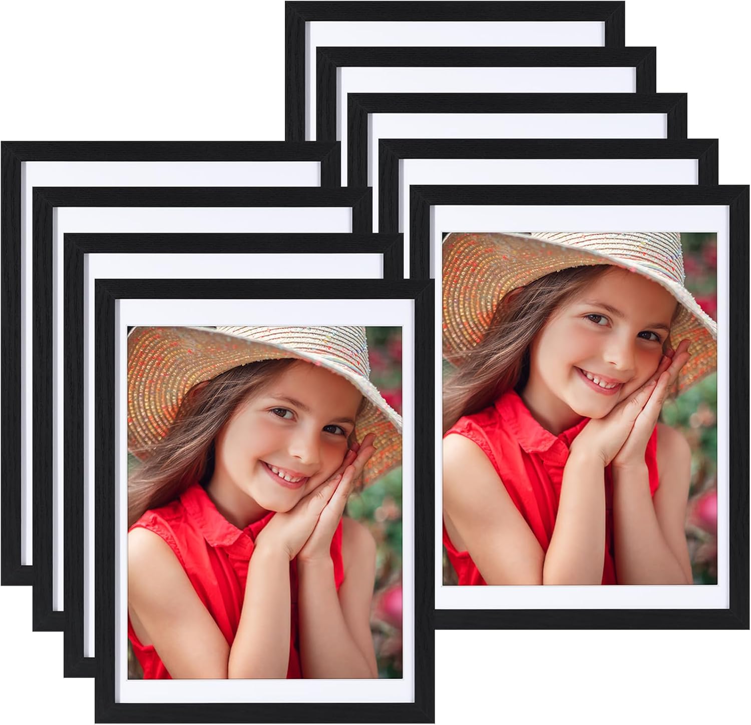 Amazon.com - Vittanly 12x16 Picture Frames for Wall Set of 9, Display ...