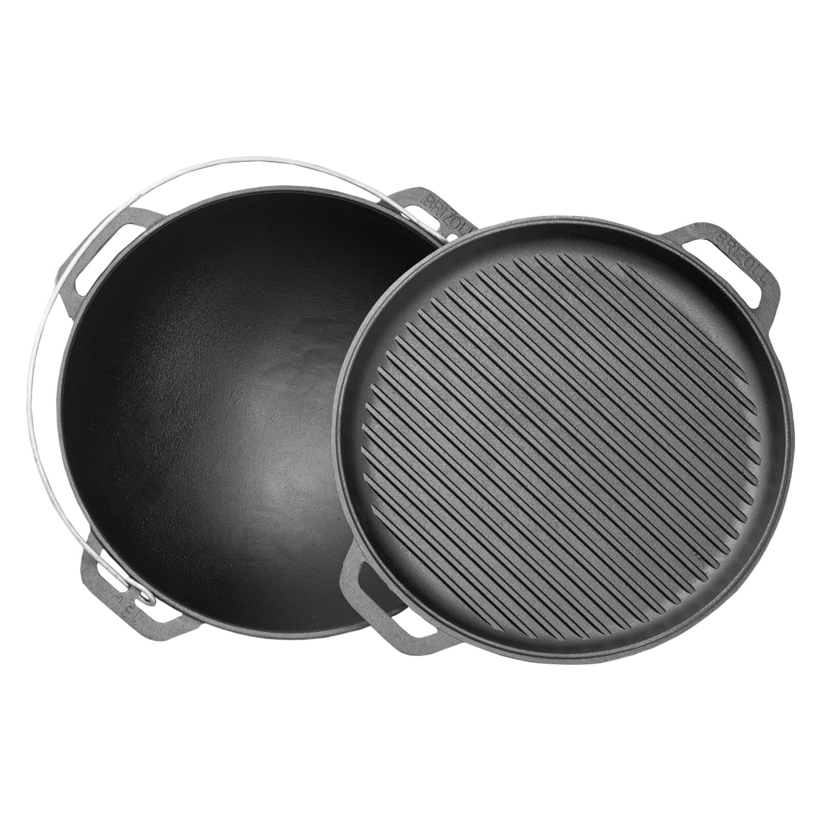Kazan Pot Kazan Cast Iron Pot | 8 Litre | Kamado Luna Ireland