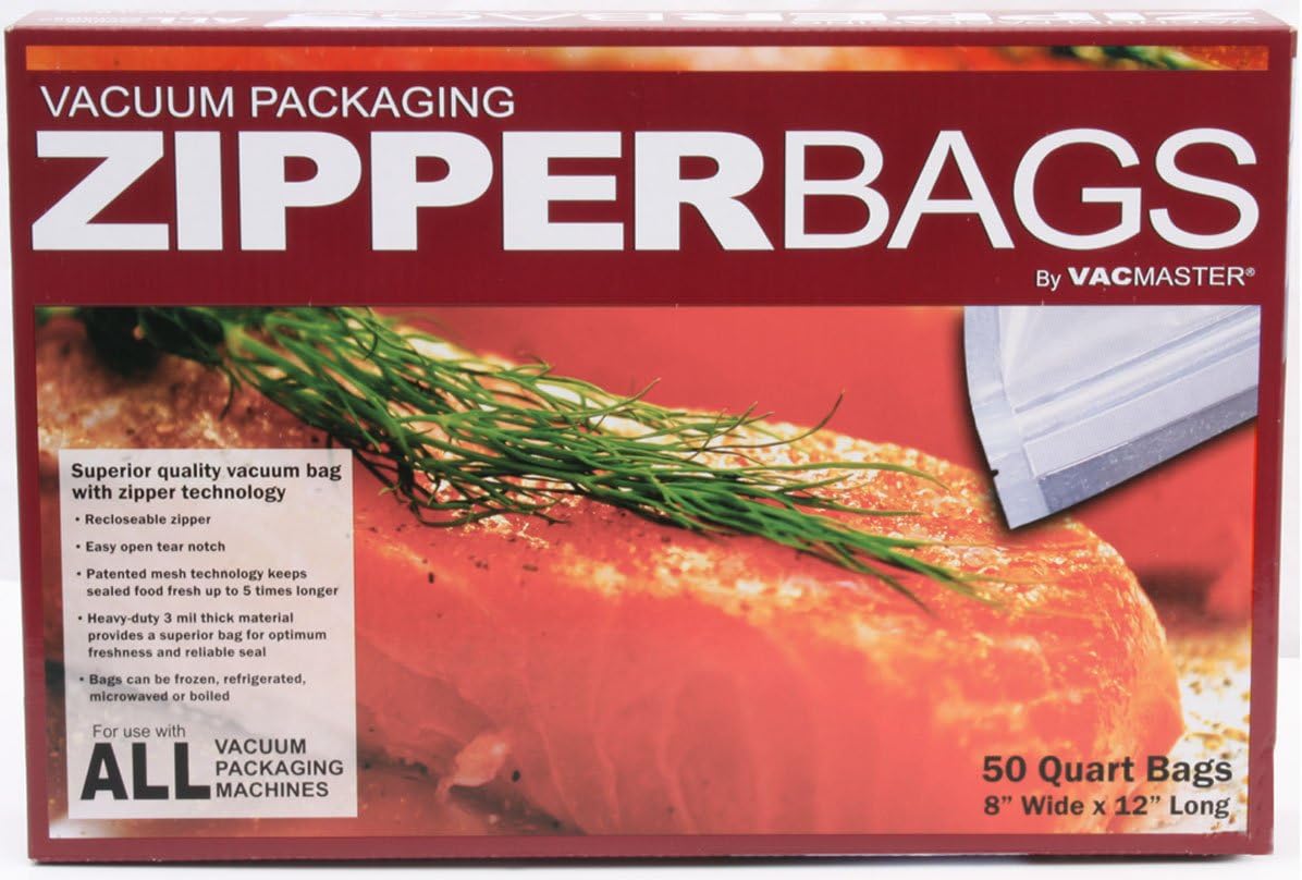 Amazon.com: VacMaster Zipper Vacuum Bags - Preserve Freshness ...