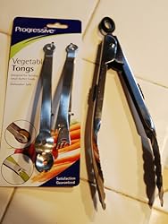 Amazon.com: Prepworks by Progressive Appetizer Tongs, Stainless Steel ...