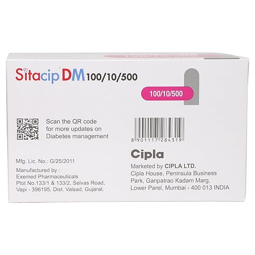 Sitacip DM - Strip of 10 Tablets : Amazon.in: Health & Personal Care