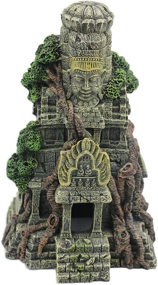 Amazon.com : Pet Products Fish Tank Decorations Ancient Tunnel Ruins ...