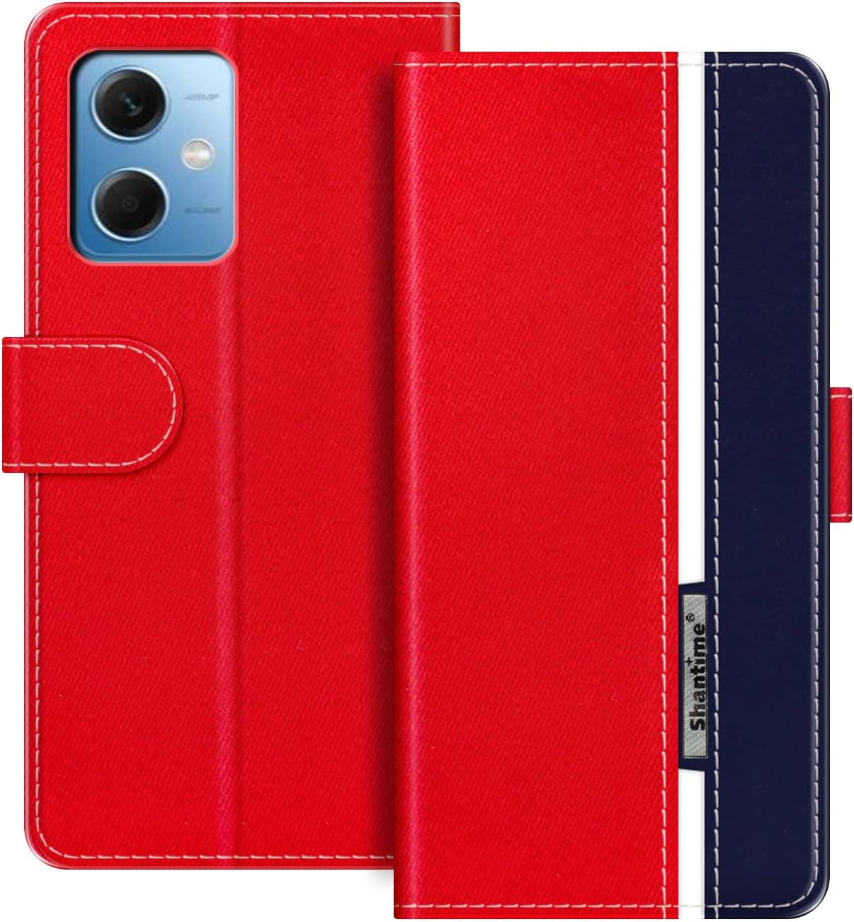 for Xiaomi Redmi Note 12 5G Flip Cover, Magnetic Buckle Multicolor ...
