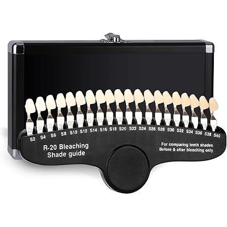 Amazon.com : Dental Teeth Shade Guide Professional Porcelain 3D R-20 ...