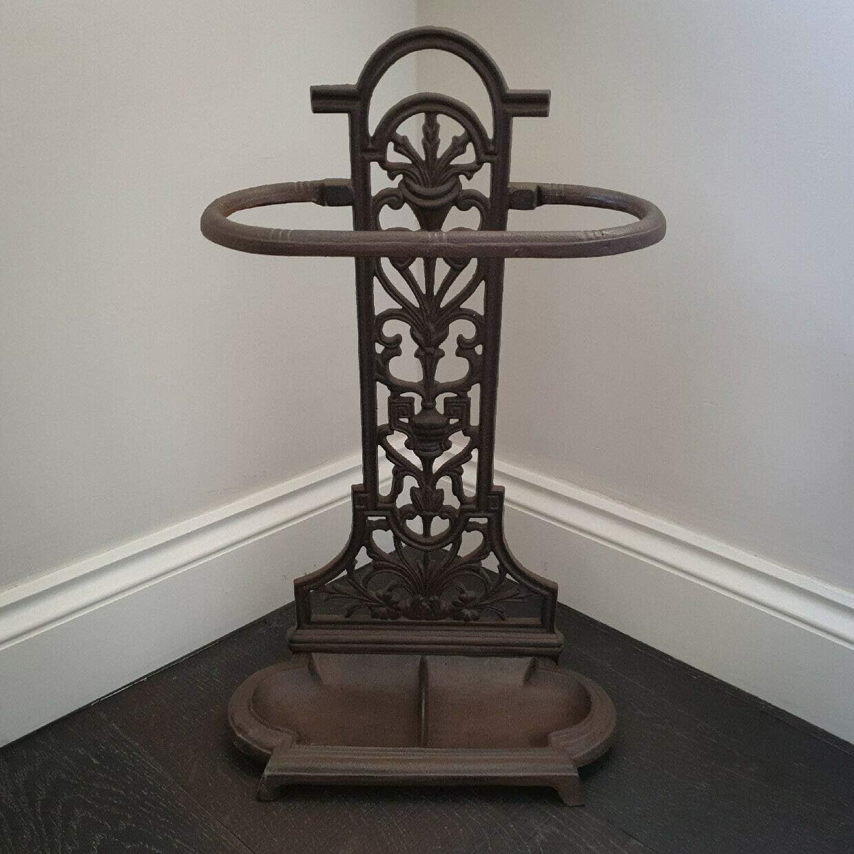 Darthome Ltd Antique Ornate Home Storage Cast Iron Walking Stick ...