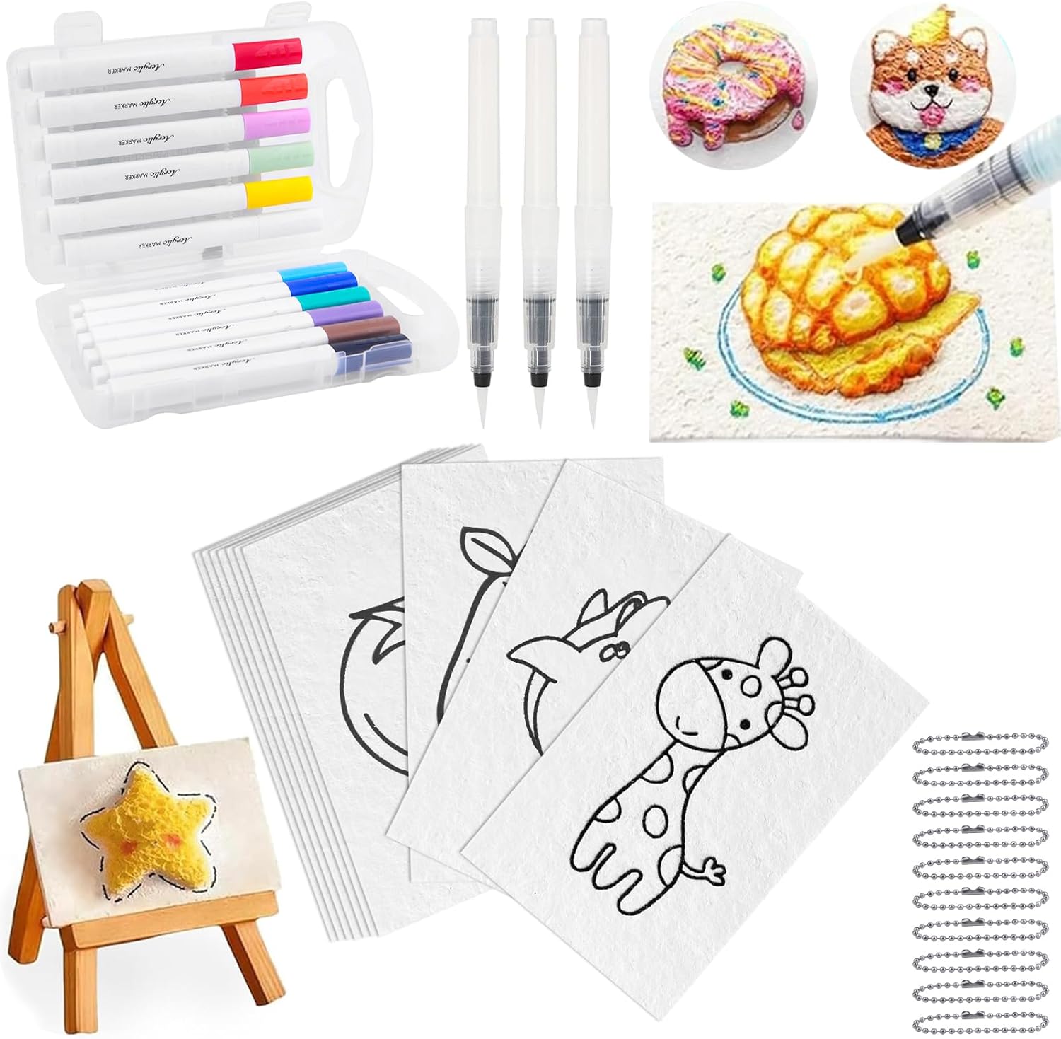 Jadyon Magic Puffy Paint Kit, Magic Puffy Paint, Magic Foam Texture ...