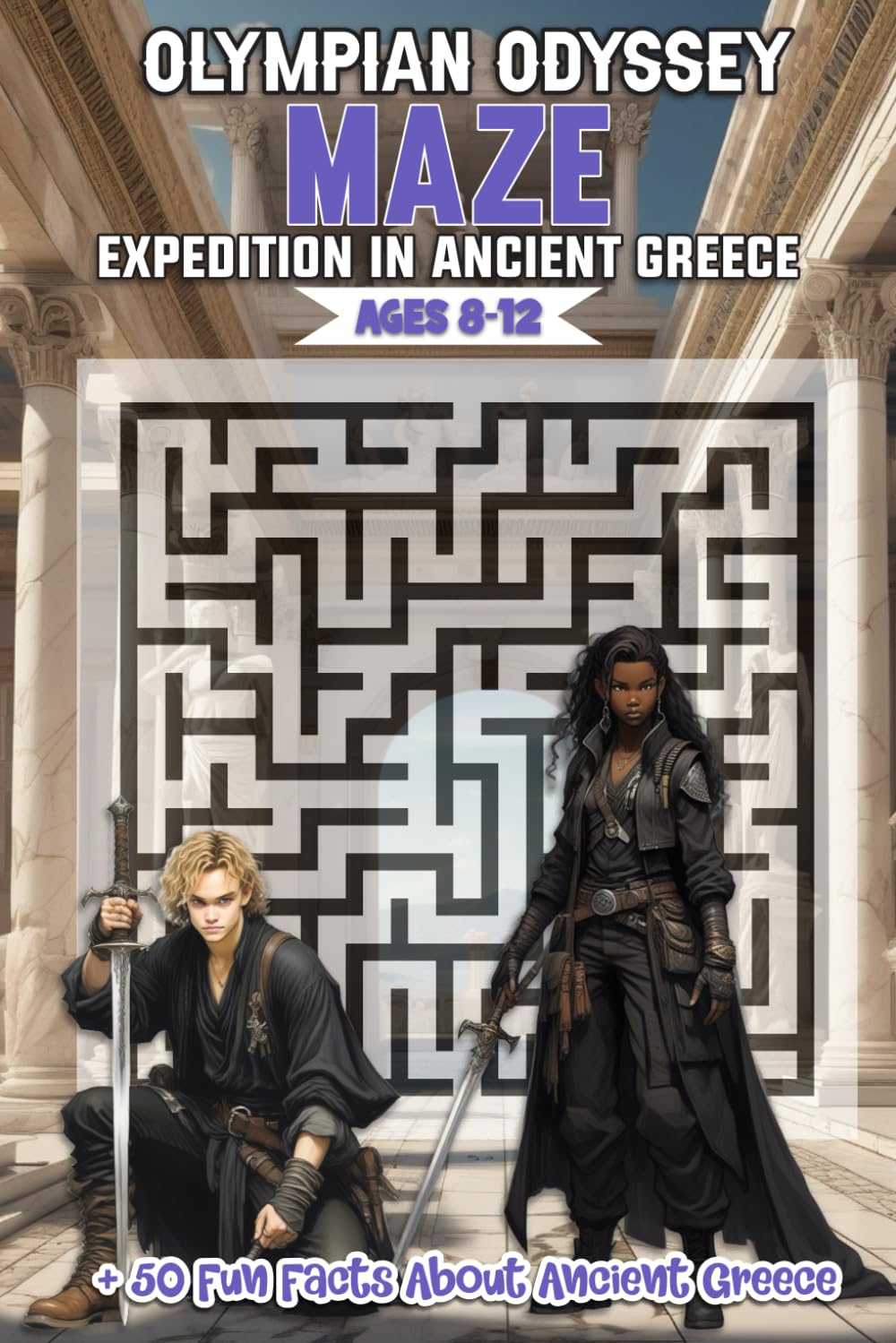 Maze Expedition in Ancient Greece: Olympian Odyssey (Adventures of Lana ...