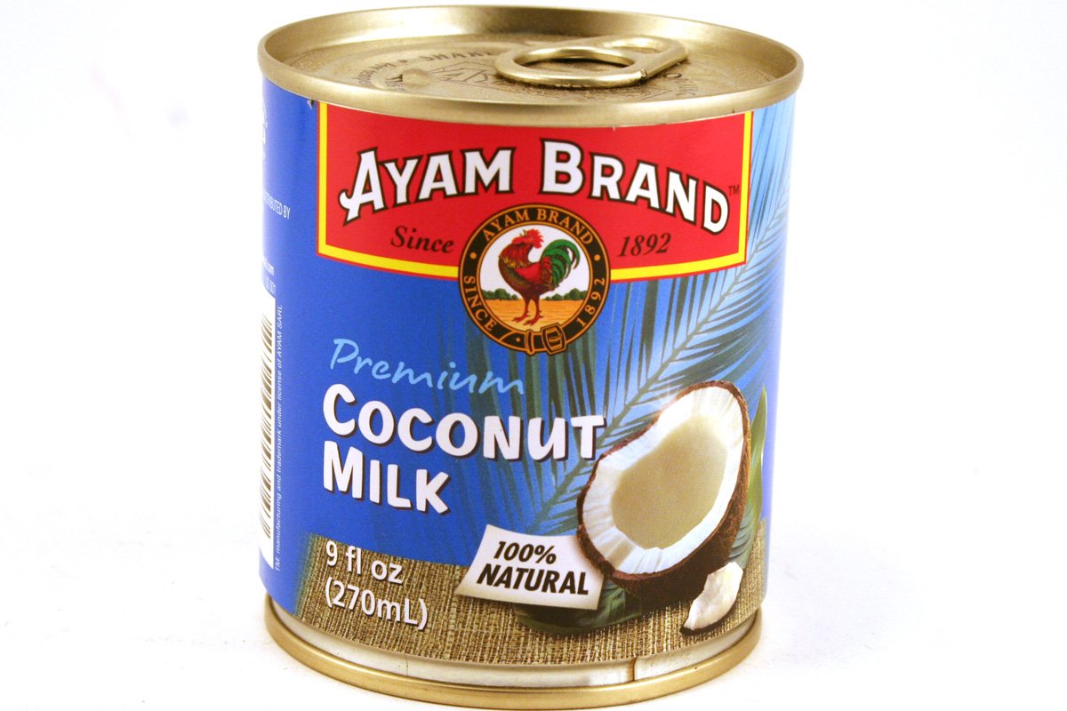 Amazon.com: Premium Coconut Milk (100% Natural) 9fl Oz (Pack of 6 ...