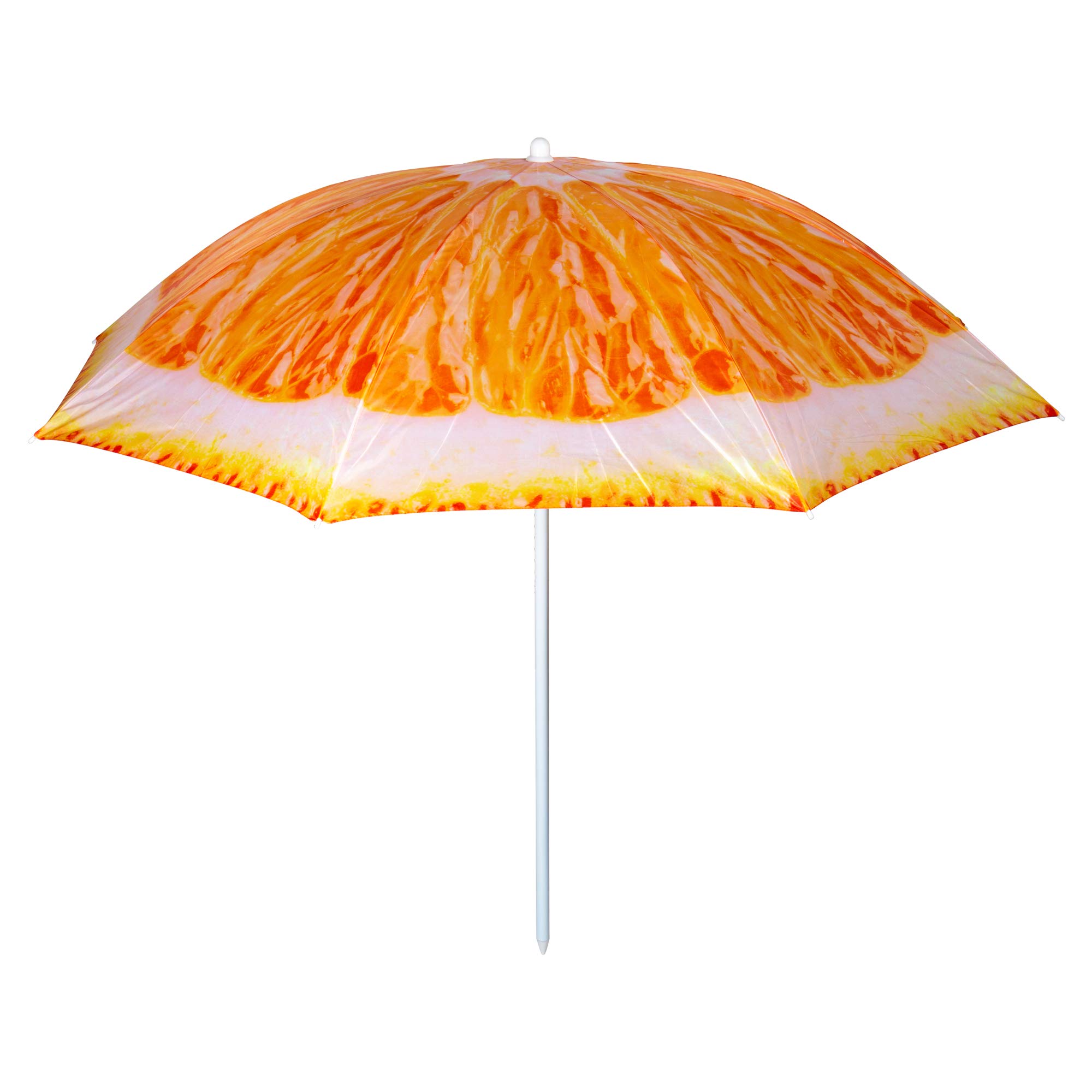 Truu Design 89022DC-ORANGE Summer Orange, 71 x 62 inches Fruit Beach ...