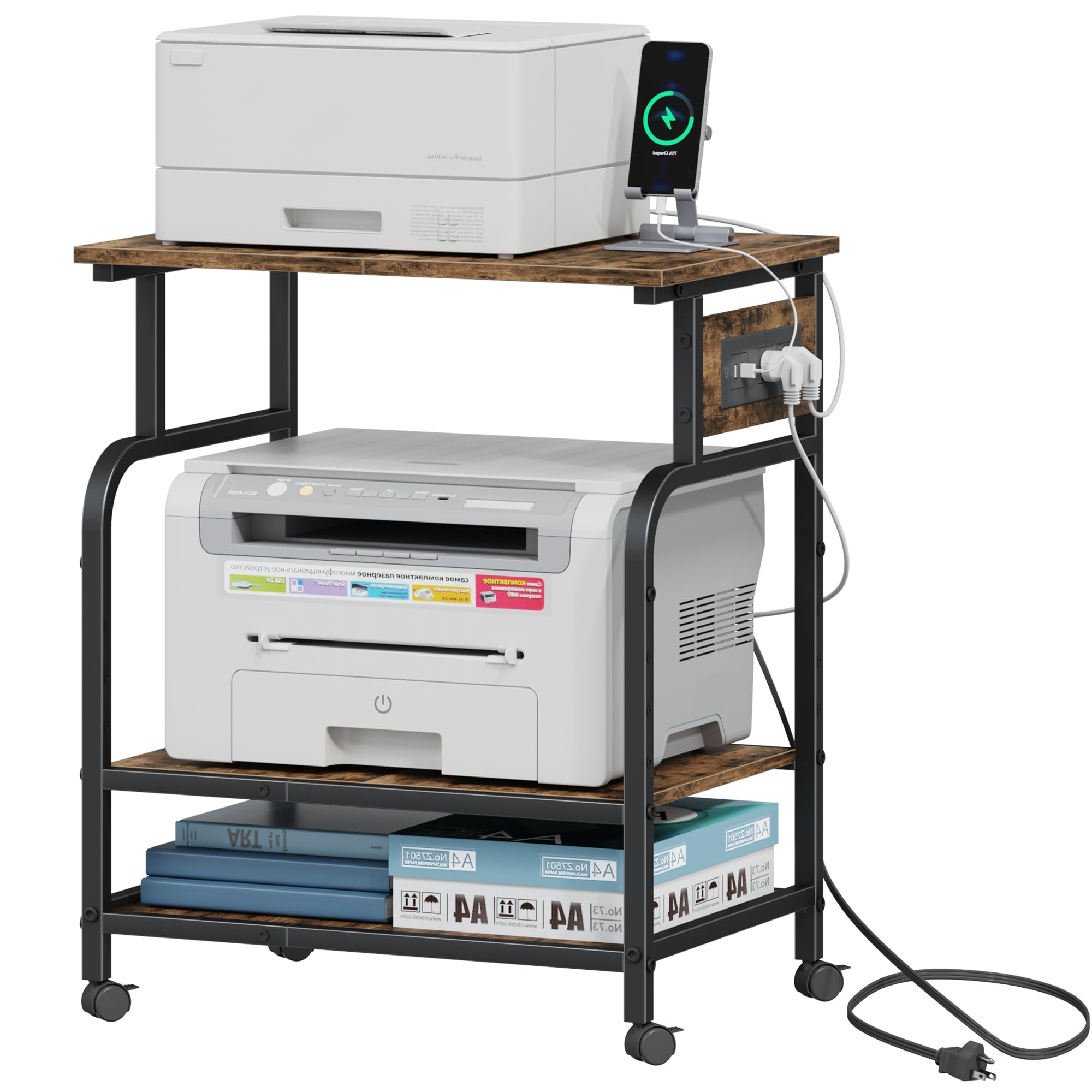 Snapklik.com : YAOHUOO 3 Tier Large Printer Stand