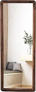 Amazon.com: Sintosin Hanging Full Length Mirror Wall Decor for Living ...