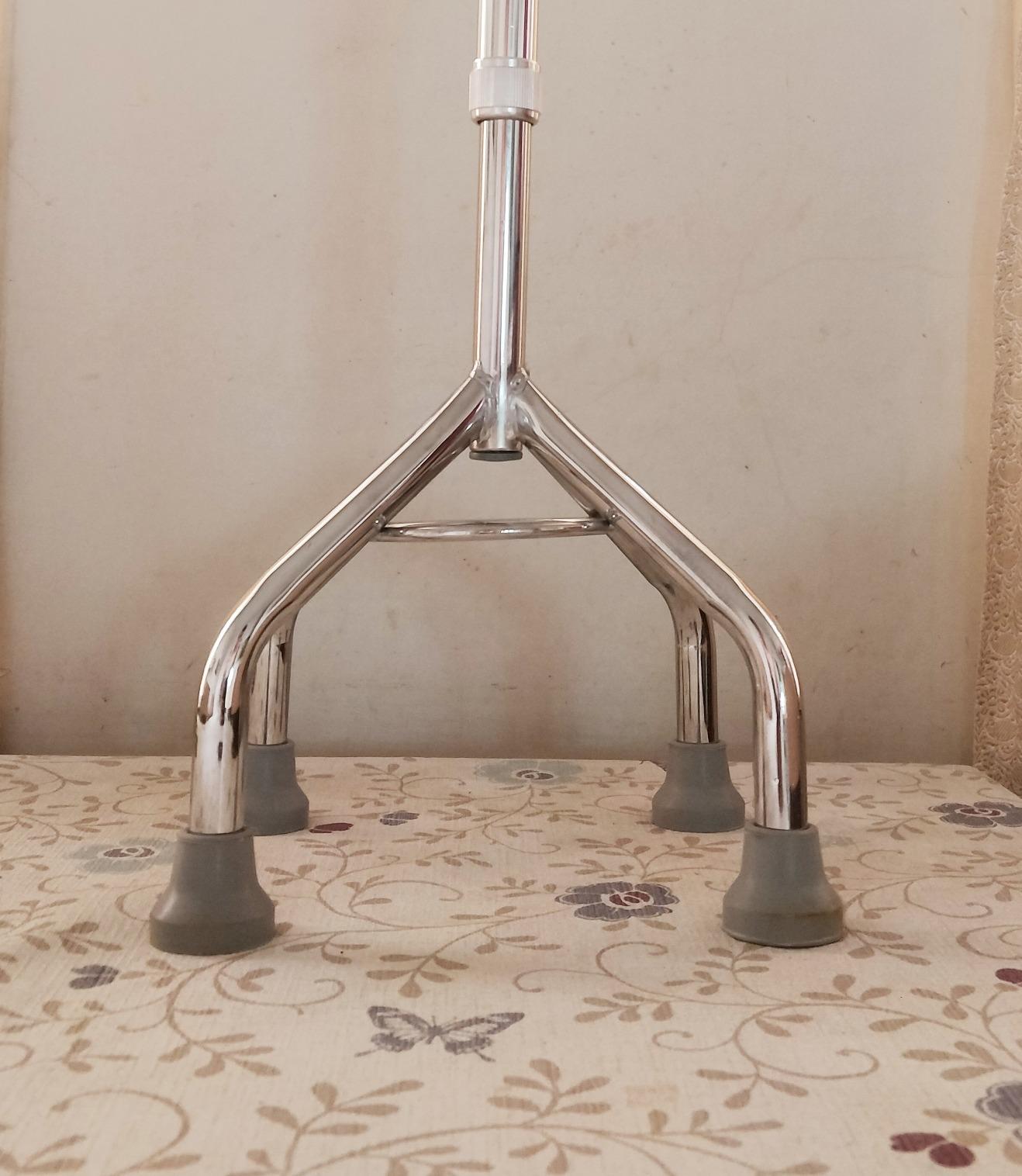 FS Premium Imported Quadripod Walking Stick - Light Weight : Amazon.in ...