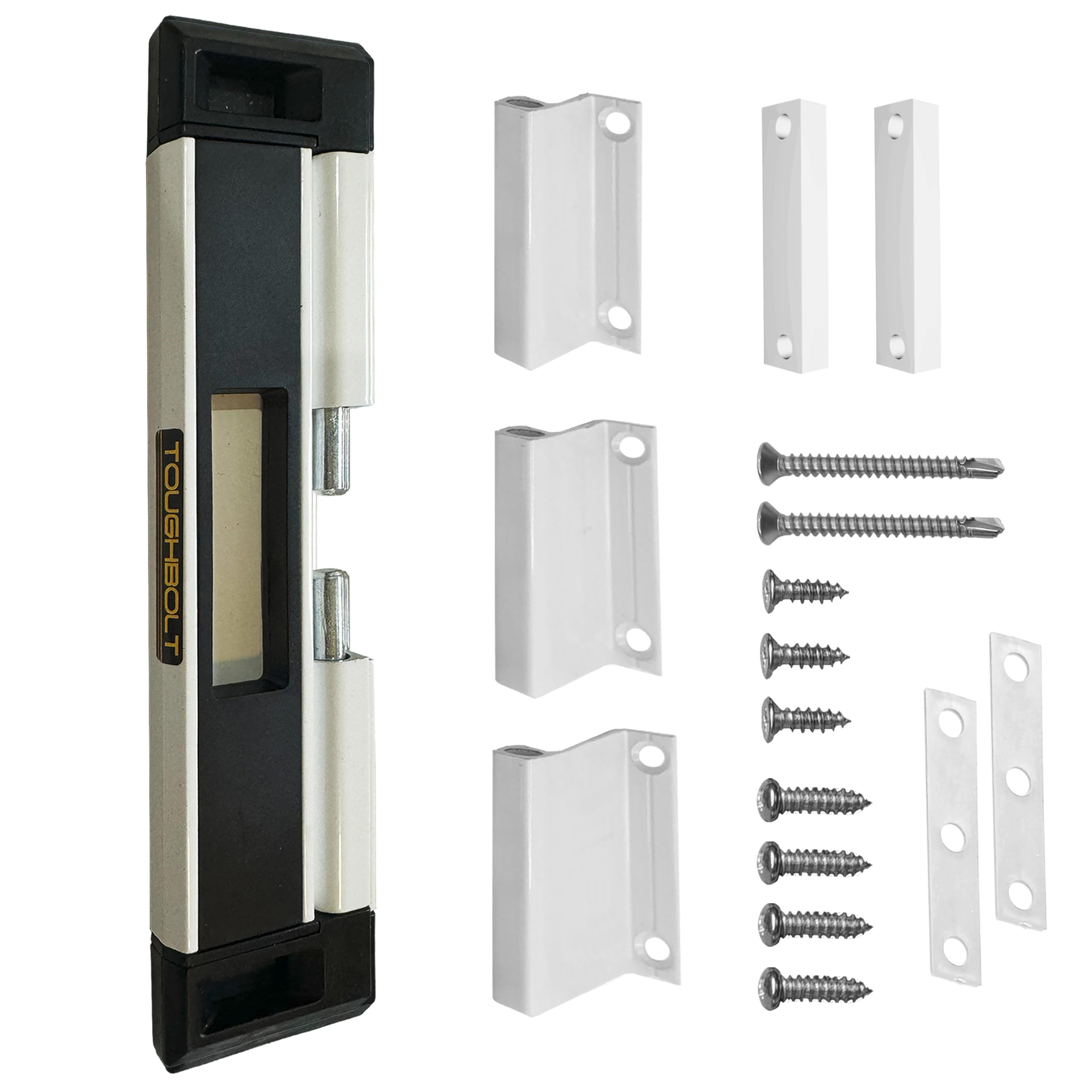 Snapklik.com : TOUGHBOLT Sliding Door Lock Double Deadbolt Security ...