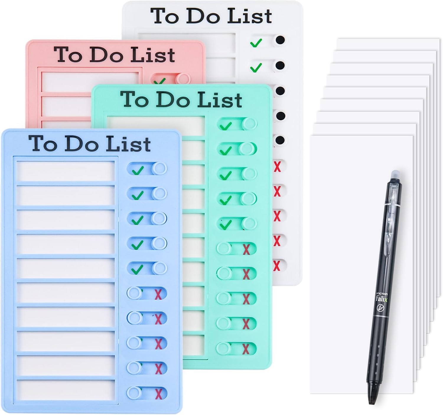 4 Pieces/Set Sliding Routine Chart Reusable to Do Australia | Ubuy