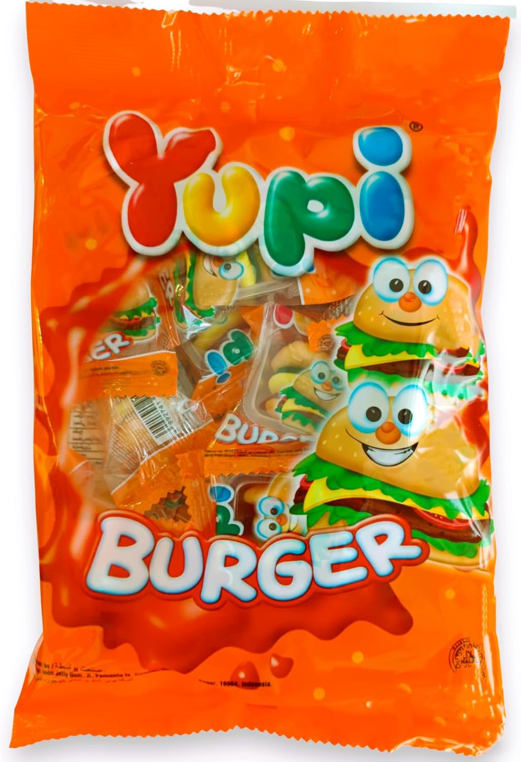 Amazon.com : YUPI GUMMY 120 G. MINI BURGER. : Gummy Candy : Grocery ...