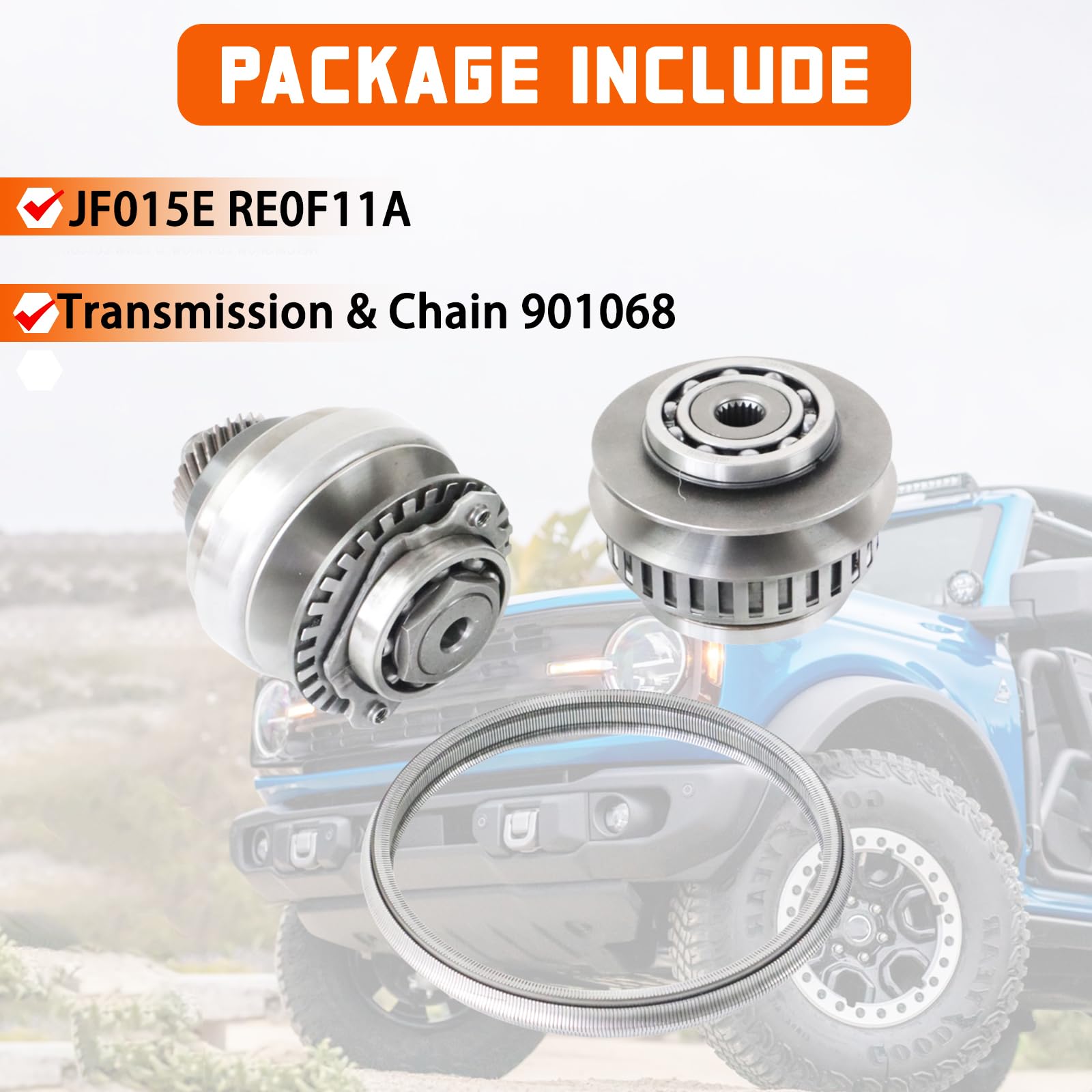 Snapklik.com : DAYSYORE 30 Teeth Transmission Pulley Set + Transmission ...