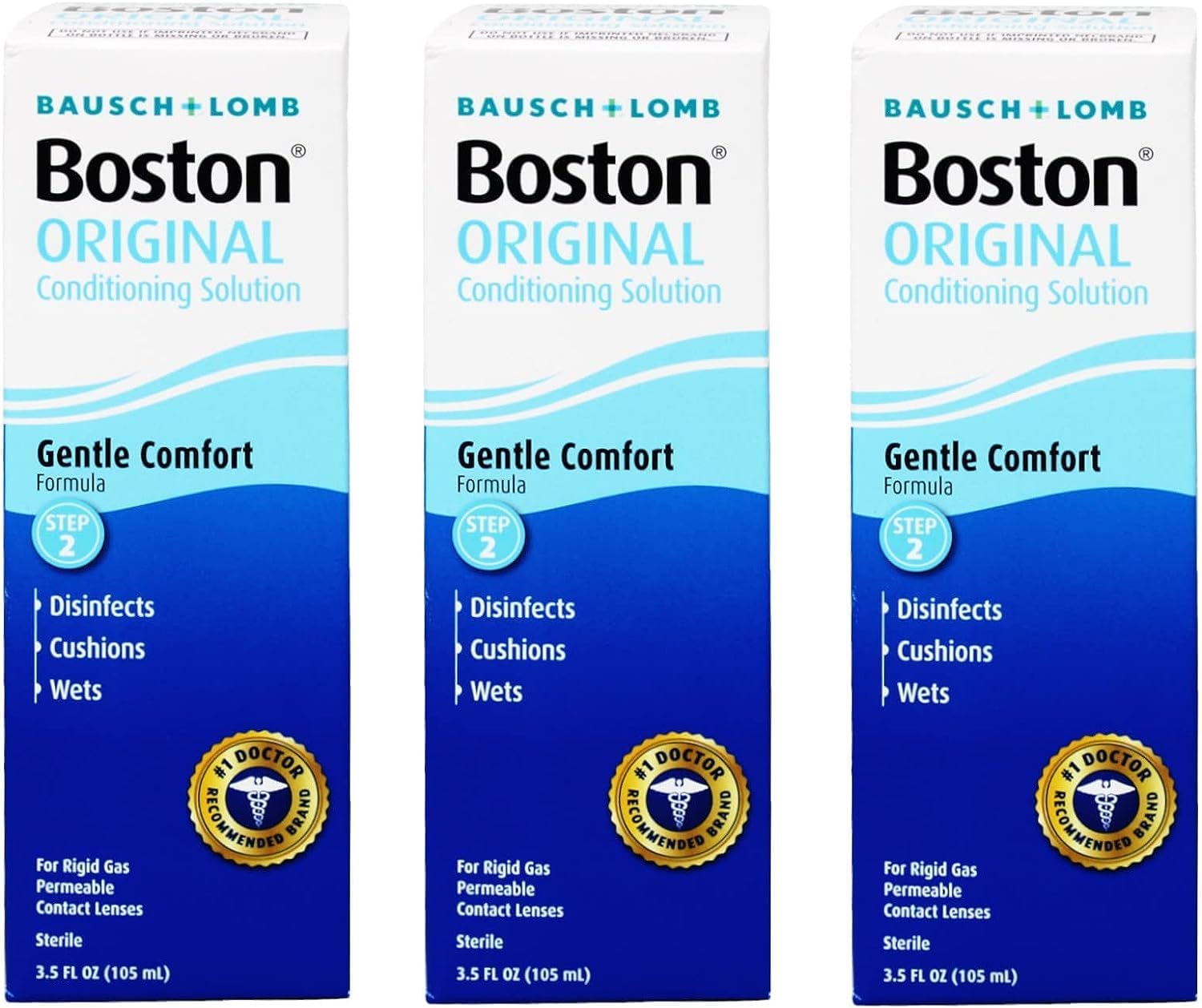 Amazon.com: Bausch & Lomb Boston Simplus Multi Action Solution with ...