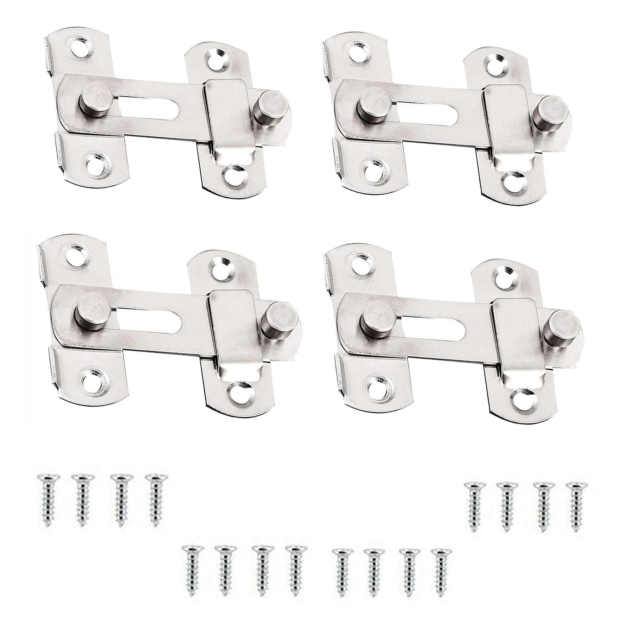 Stainless Steel Flip Latch Gate Latches Bar Latch Safety Door Lock for ...