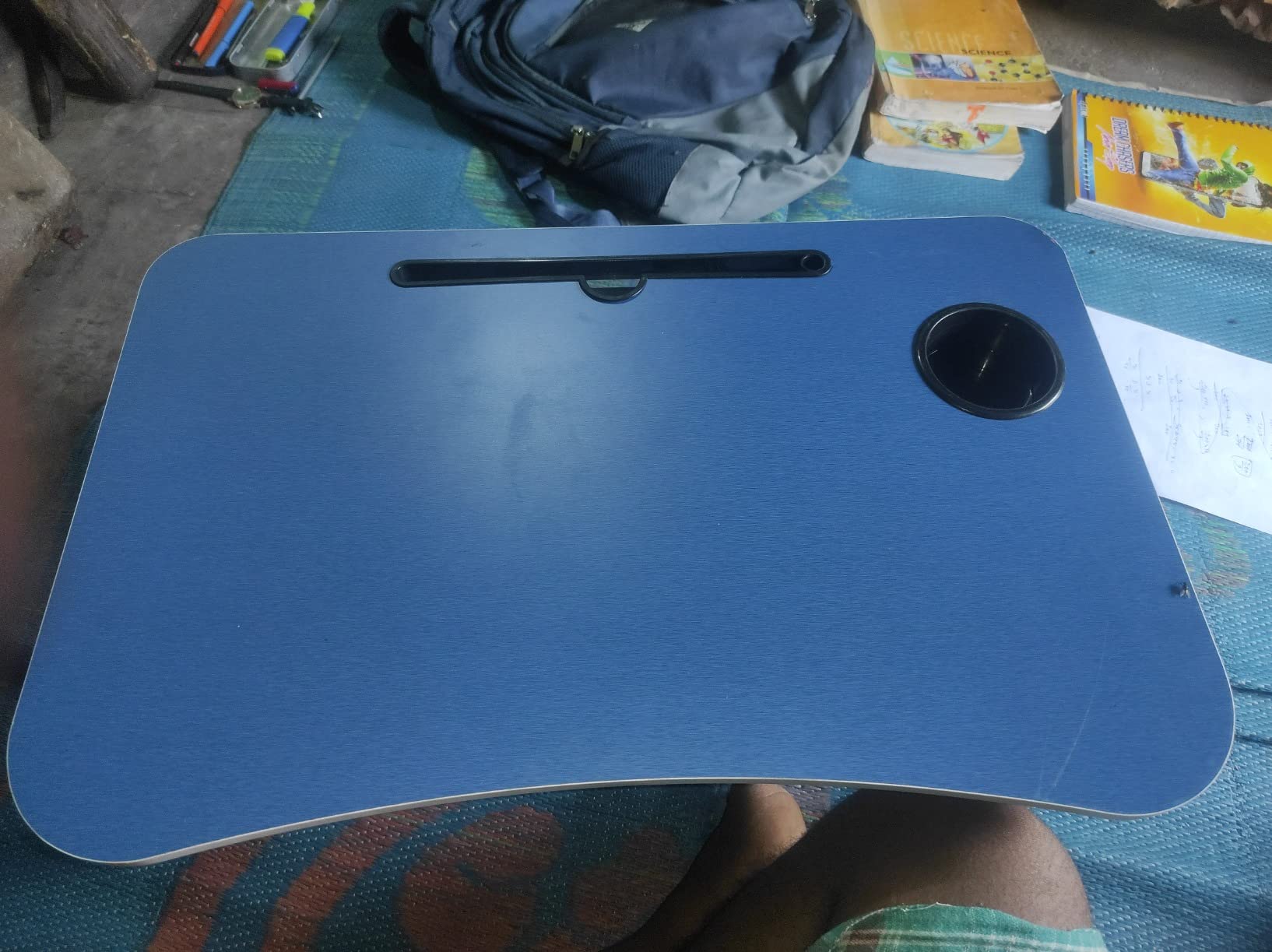 The Fabrizzo Study Table/Bed Table/Foldable and Portable Wooden/Writing ...