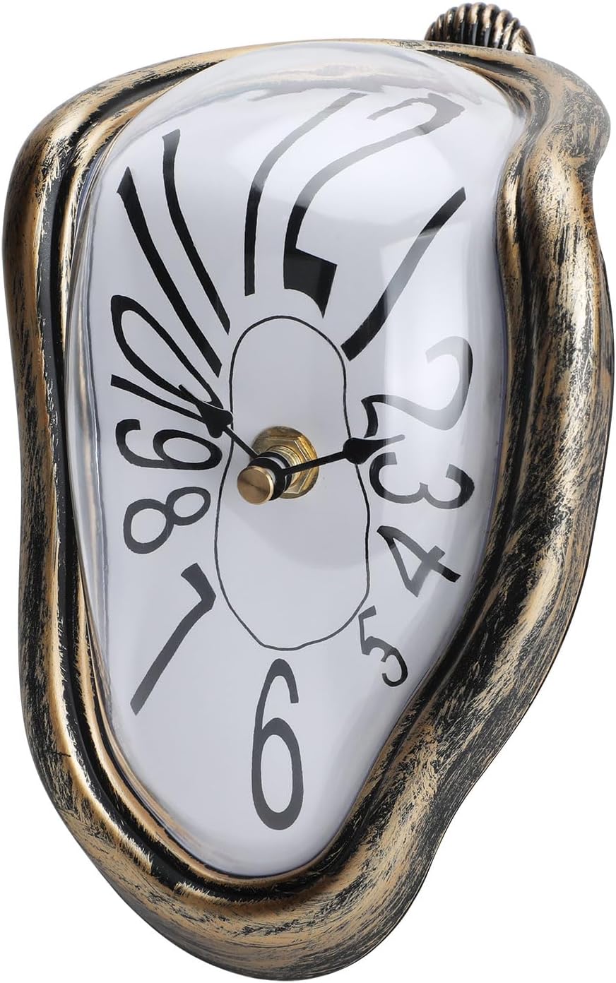 Amazon.com: Creatov Decorative Dali Watch Melting Clock - Surrealistic ...