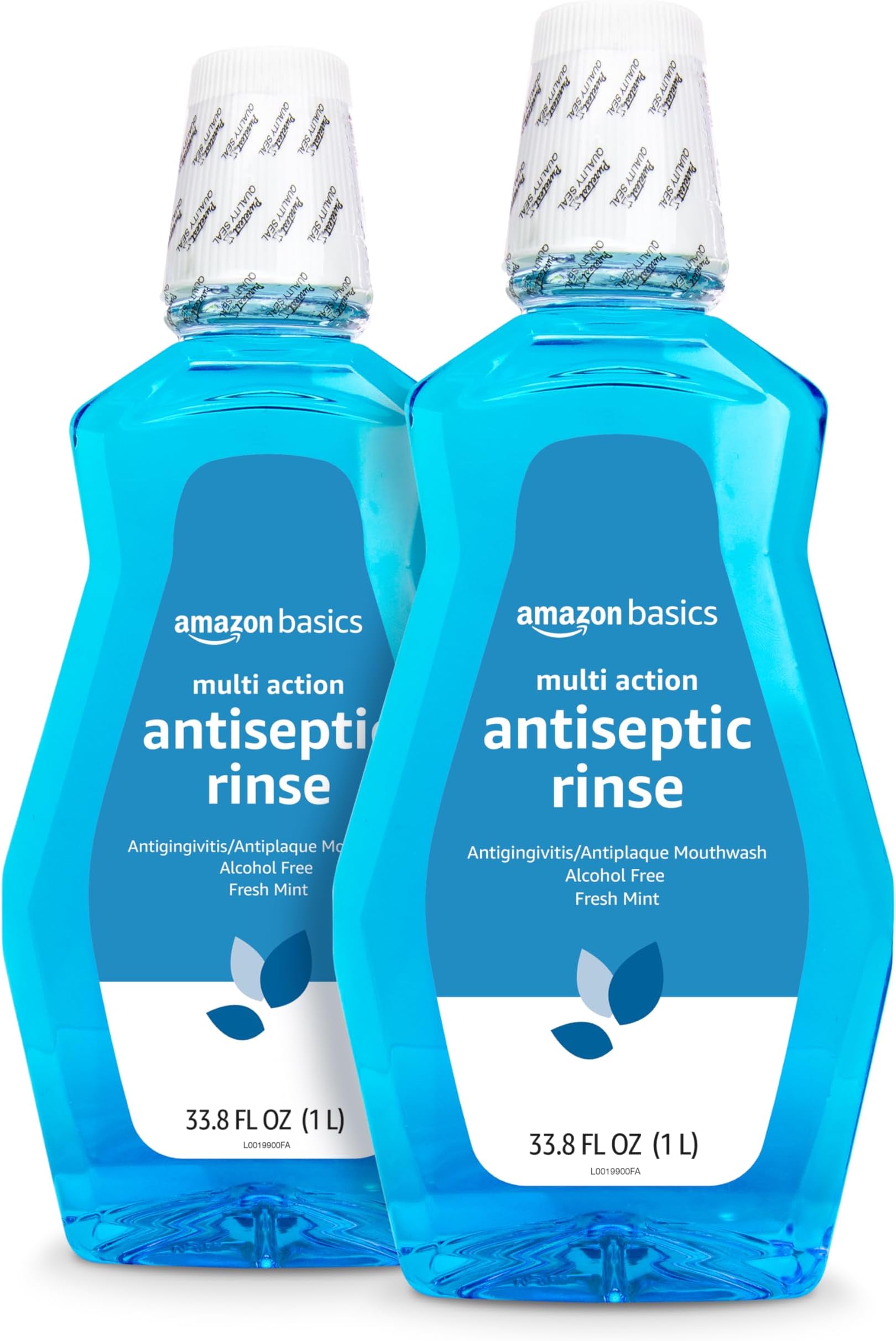 Amazon.com : Amazon Basics Multi Action Antiseptic Rinse, Alcohol Free ...