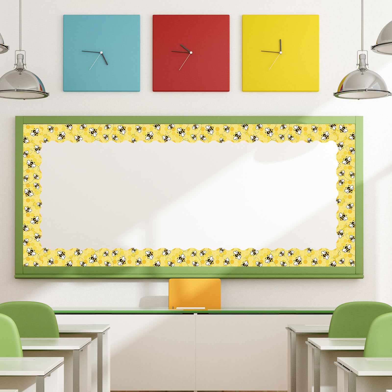 Yellow Polka Dot Border Templates