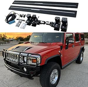 Amazon.com: FTAPACCE 2PCS Electric Running Boards Deployable Power Side ...