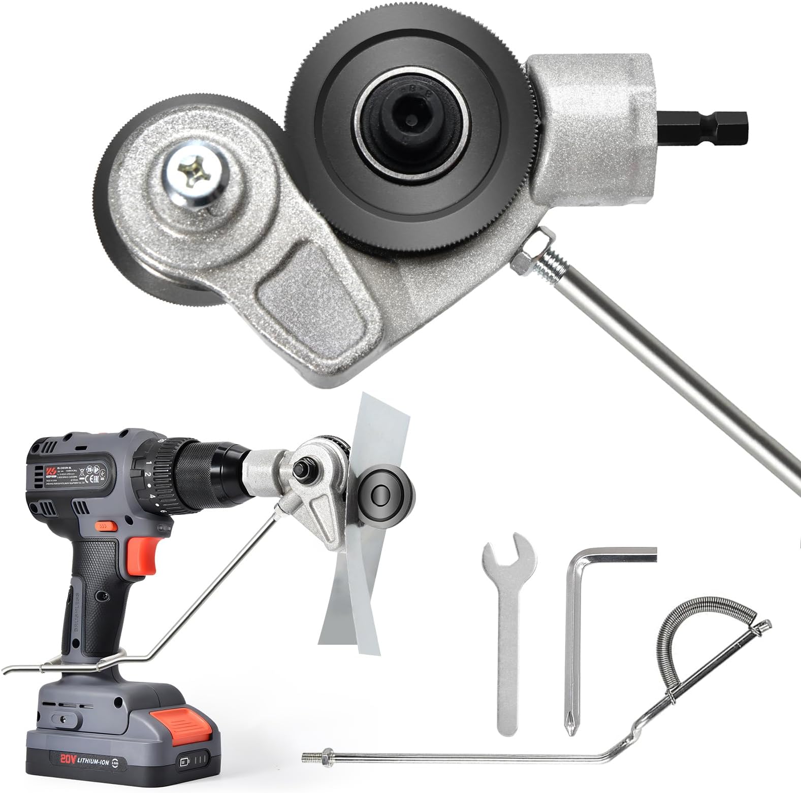 Sheet Metal Cutter Electric Drill Plate Cutter - Metal Cutter Electric ...