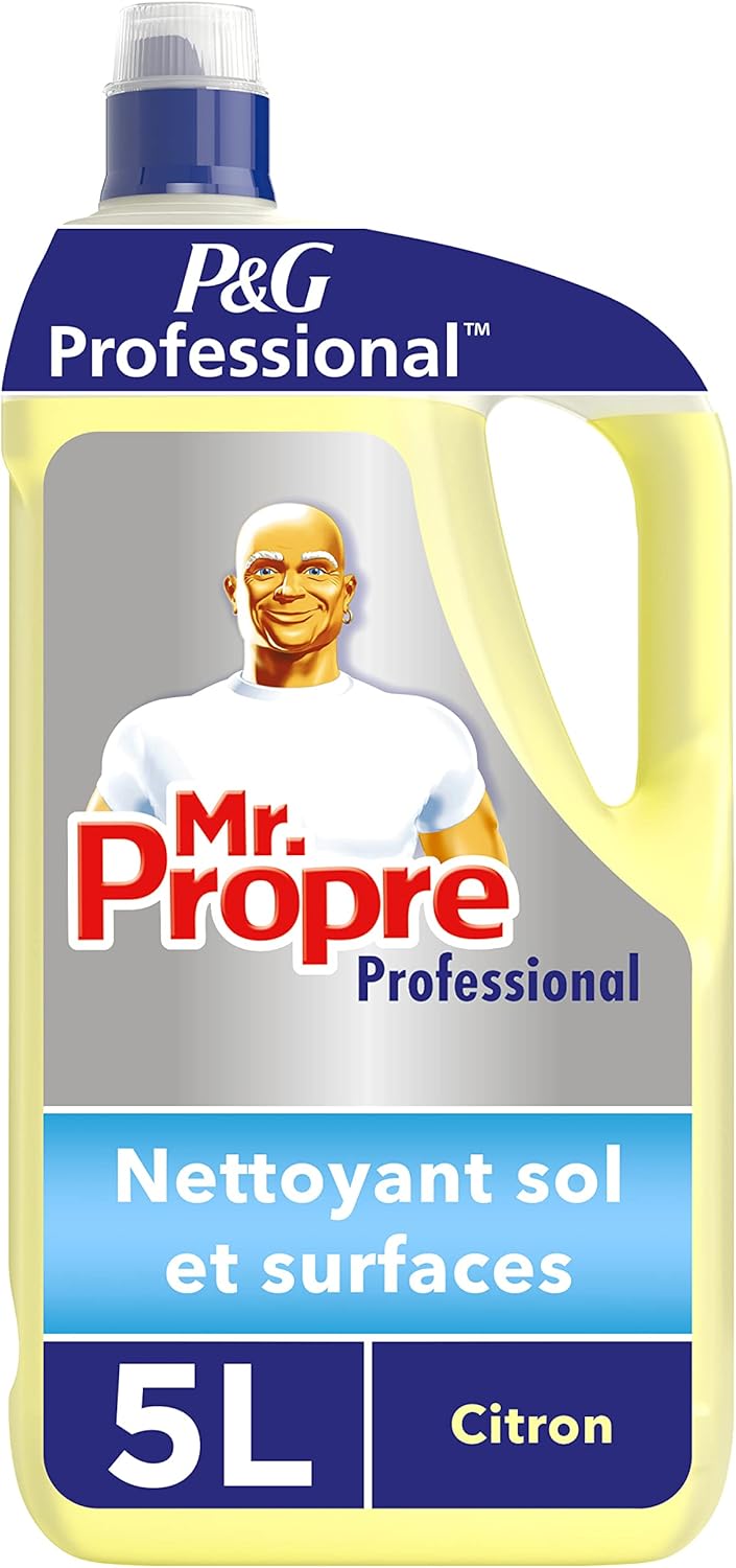 Mr. Propre Professional - Nettoyant Sols et Multi-Surfaces Citron d'été ...